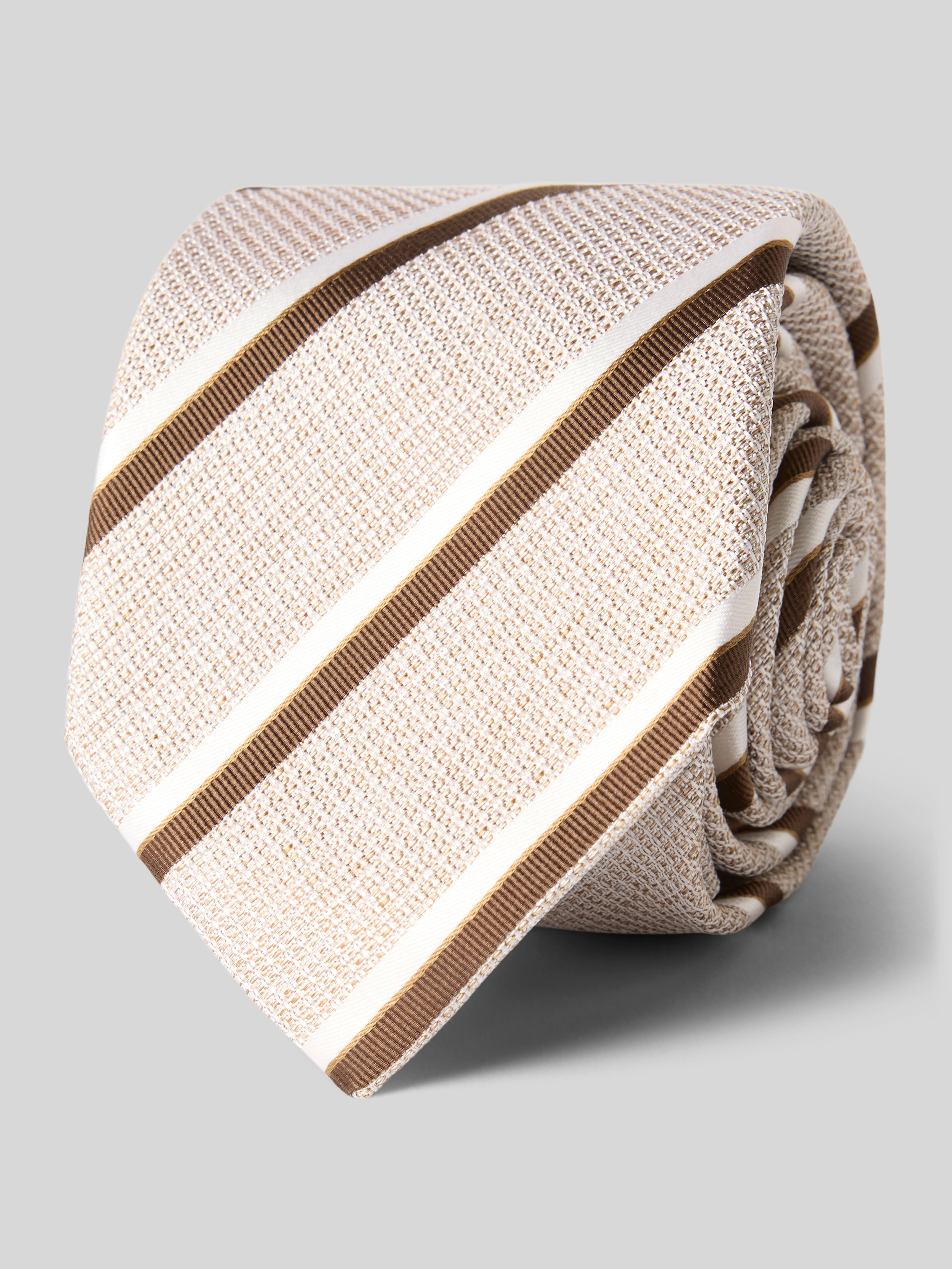 Kup online Gierremilano Krawat z czystego jedwabiu z naszywką z logo (7 ...