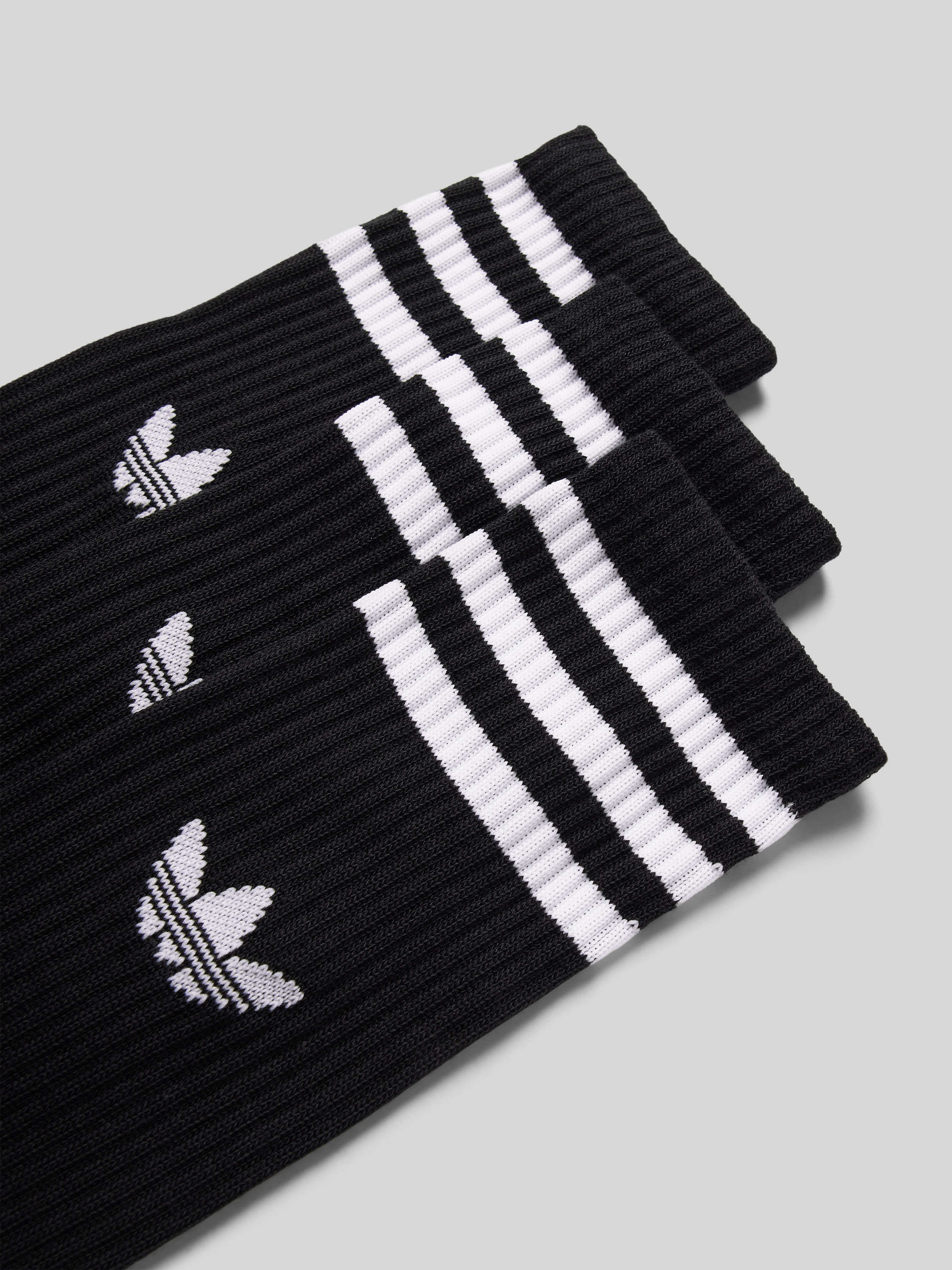 adidas Originals Socken mit Label-Print im 3er-Pack (black) online kaufen