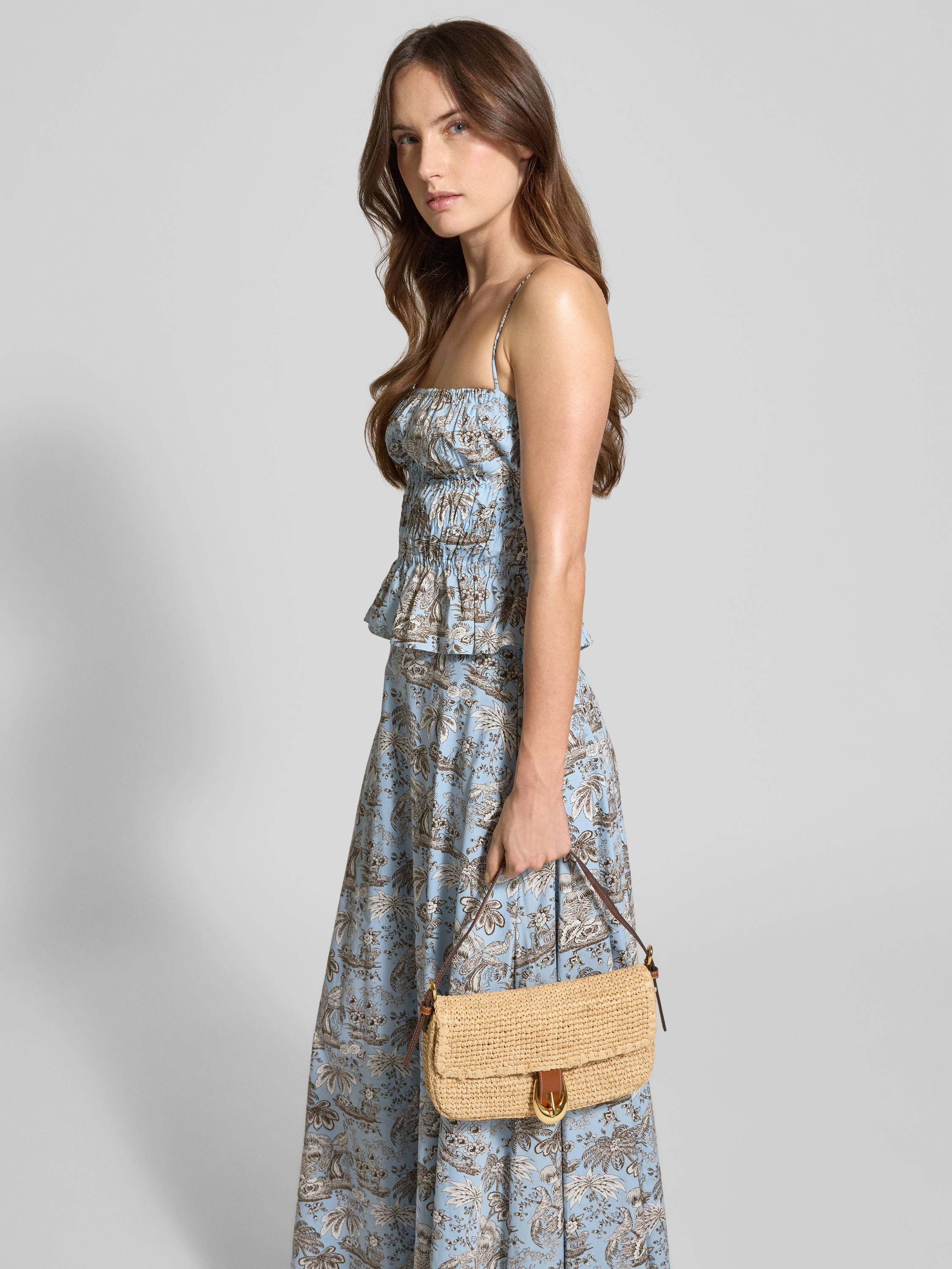 Kup online Staud Torba ze sprzączką i efektem plecionki model ‘Shirley ...