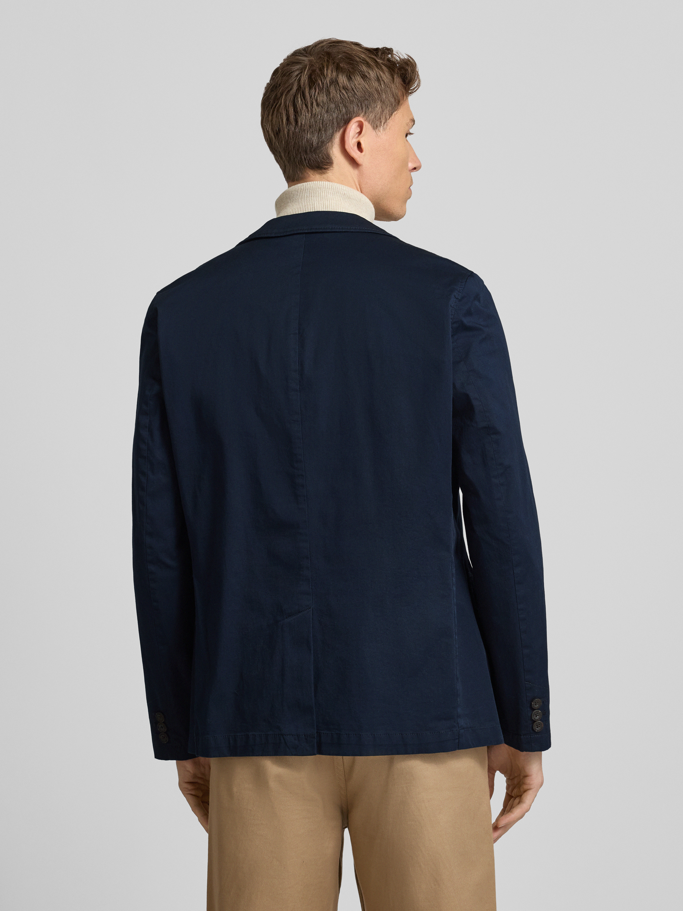 Kup online camel active Marynarka na 2 guziki z kołnierzem z połami (granatowy)