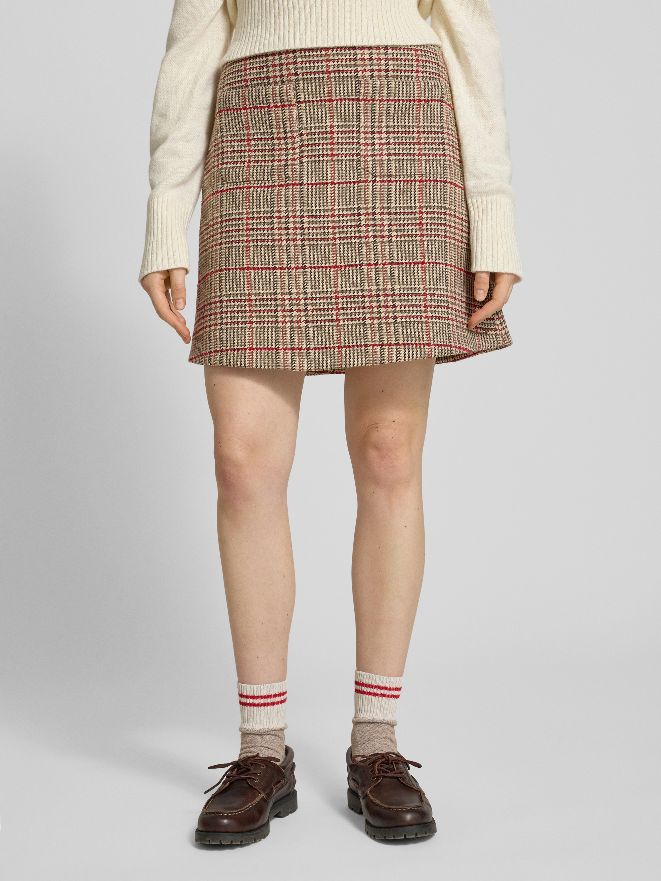 Tommy Hilfiger Leicht ausgestellter Mini-Rock aus Baumwoll-Mix ...