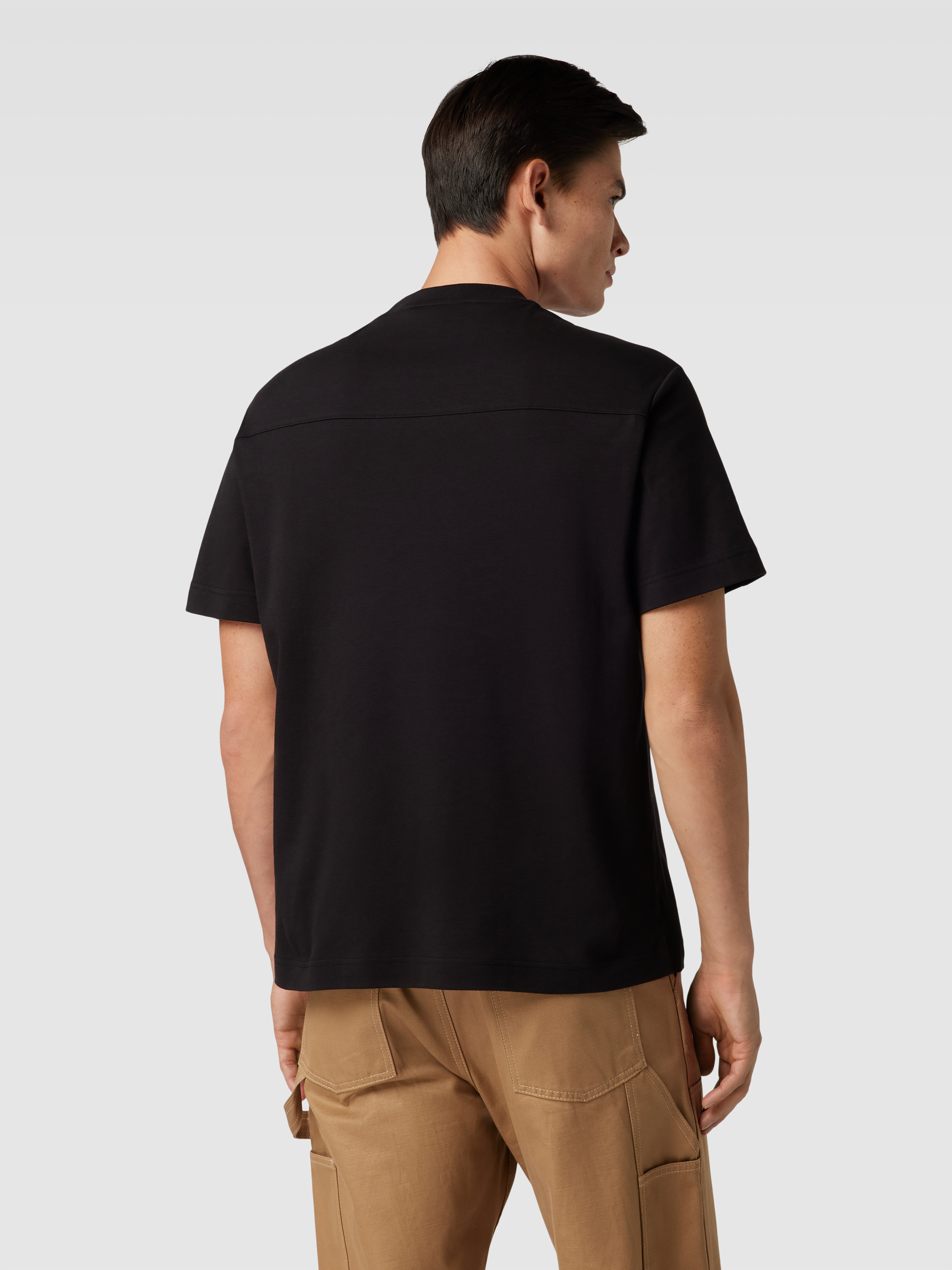 CK Calvin Klein T-Shirt mit Label-Print Modell 'COMFORT' (black) online ...