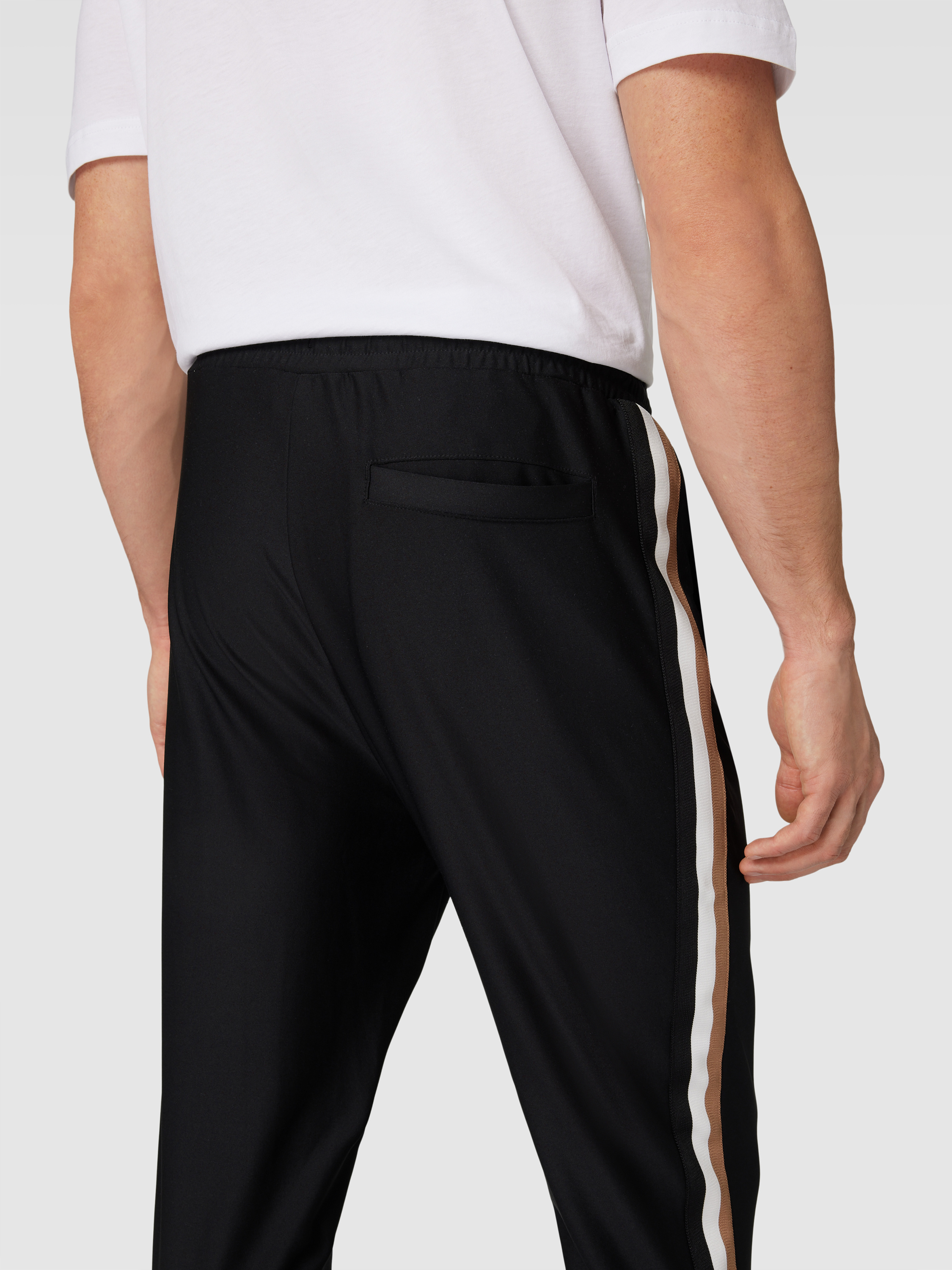BOSS Green Sweatpants mit elastischem Bund Modell 'Hicon' (black ...