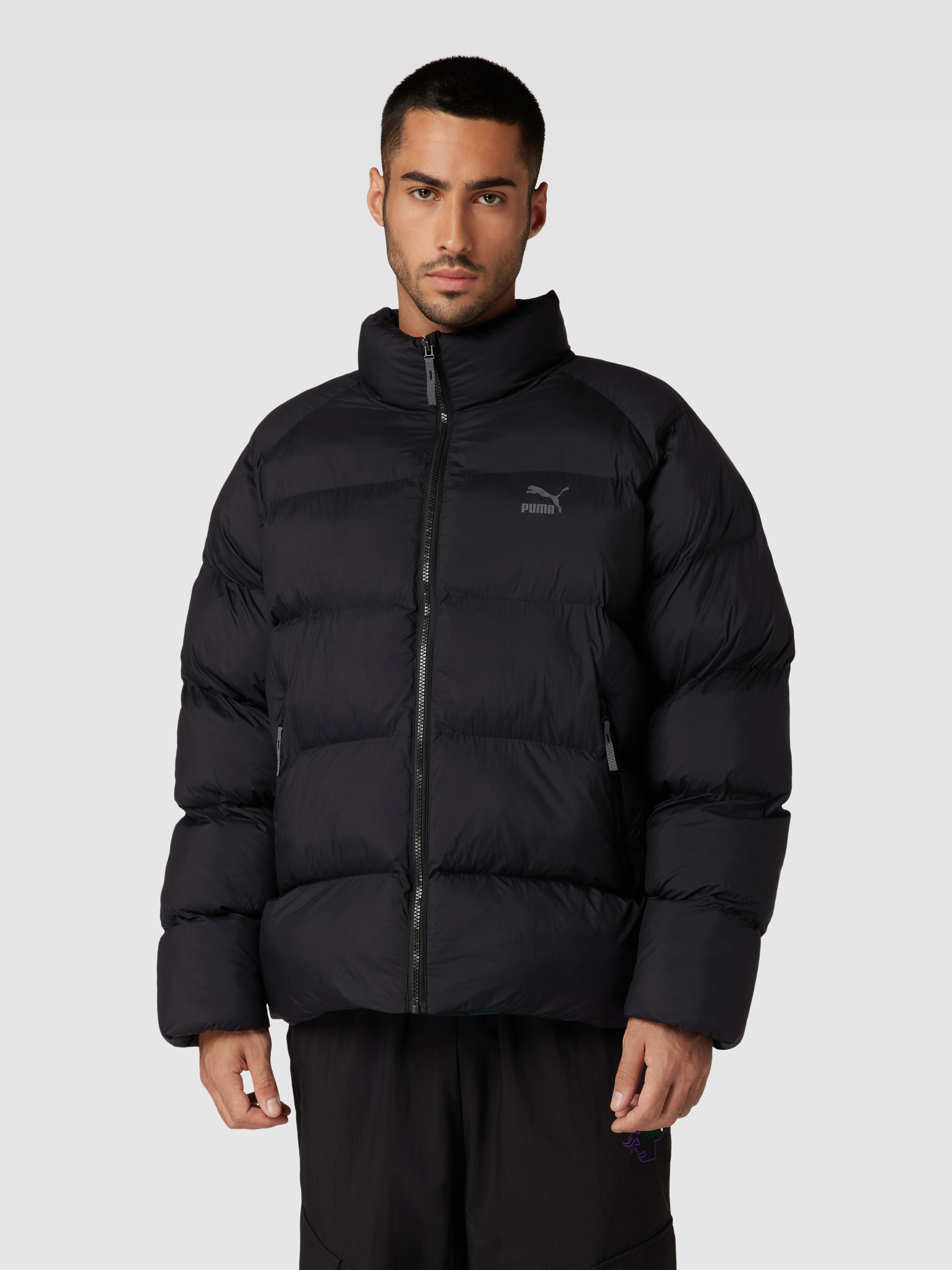 PUMA PERFORMANCE Steppjacke mit Label-Print (black) online kaufen