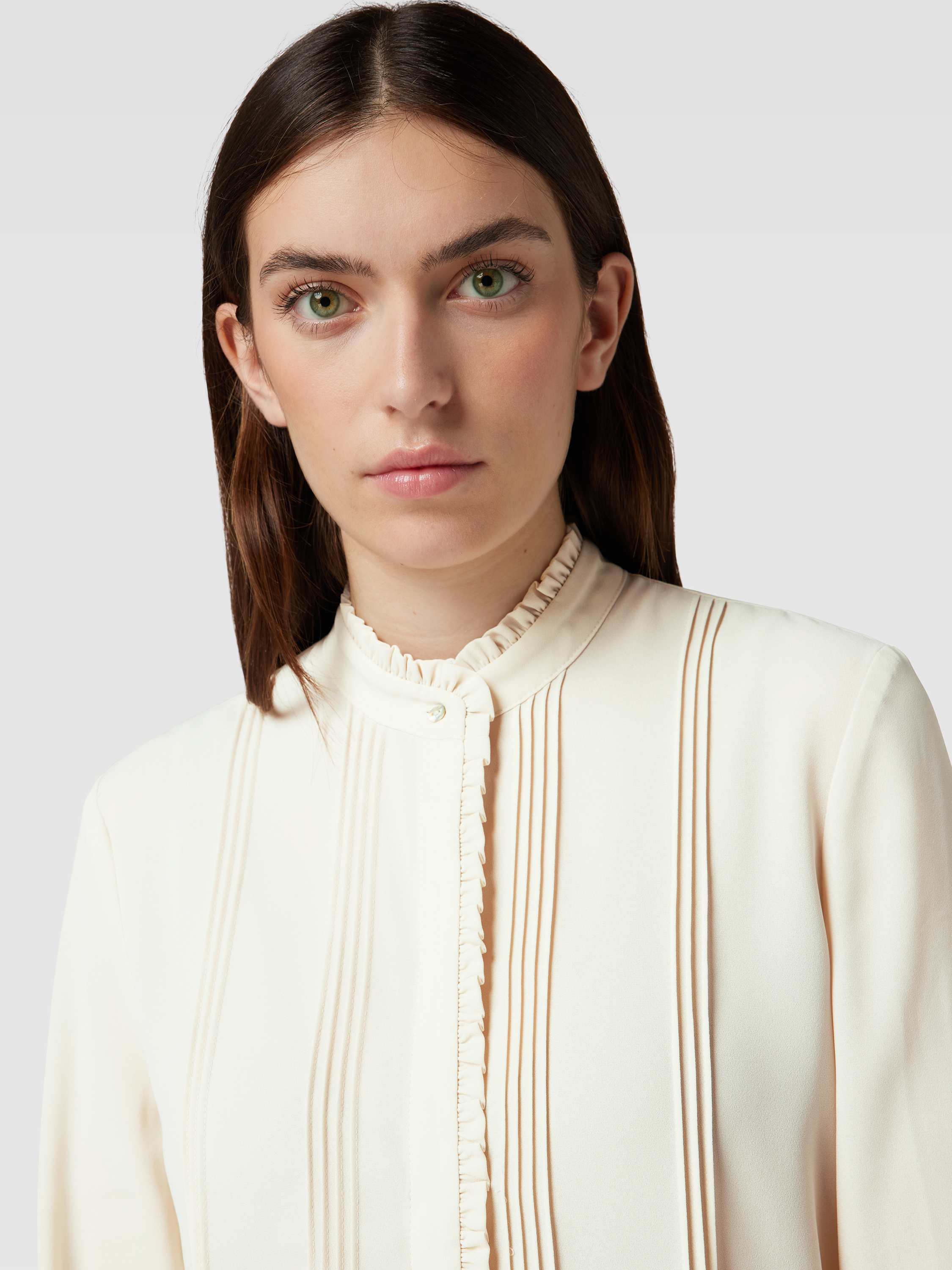 Jake*s Collection Bluse mit Rüschen-Details (ecru) online kaufen