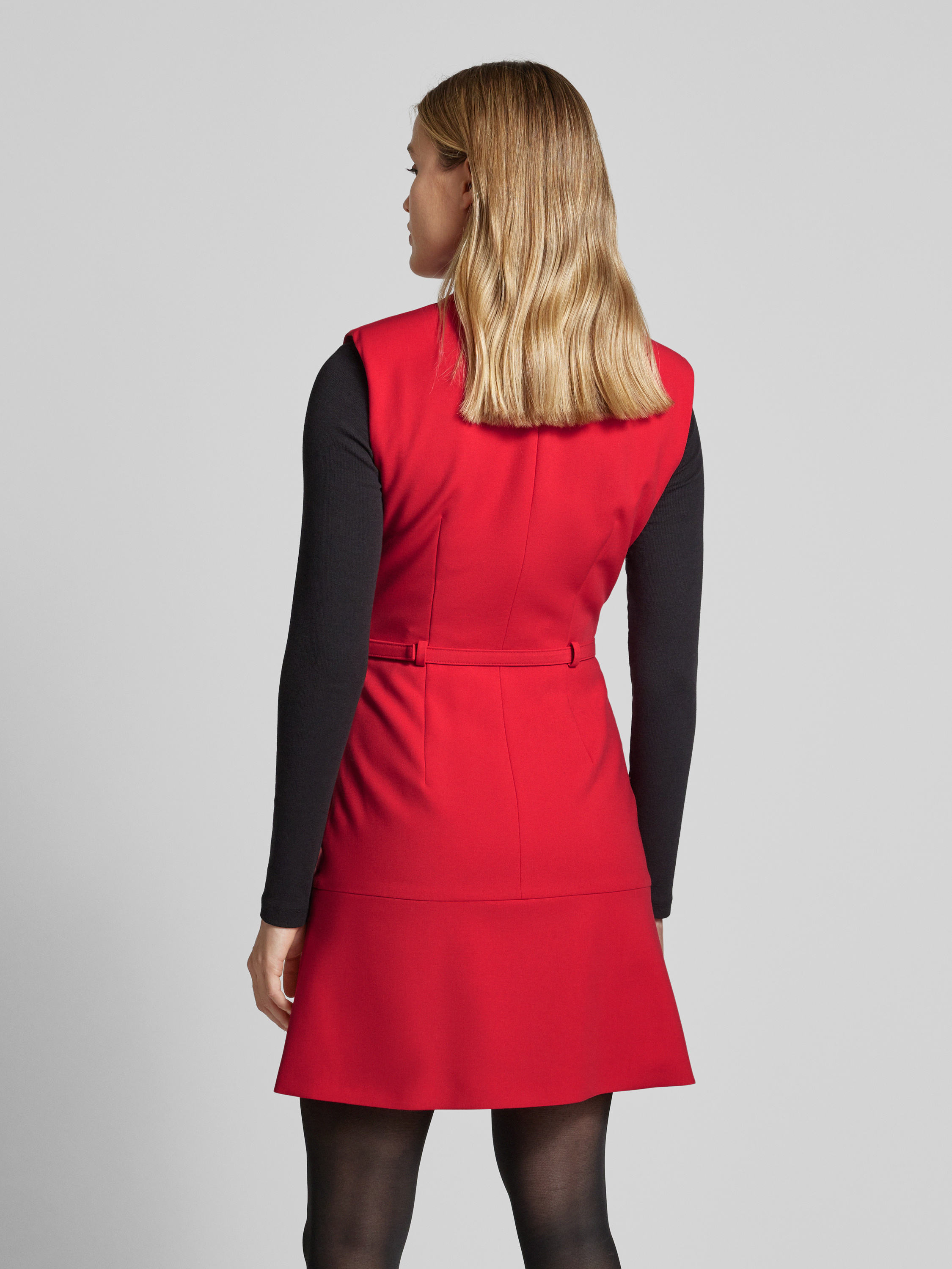 HUGO MInikleid mit Reverskragen und Gürtel Modell 'Kamilian' (rot ...