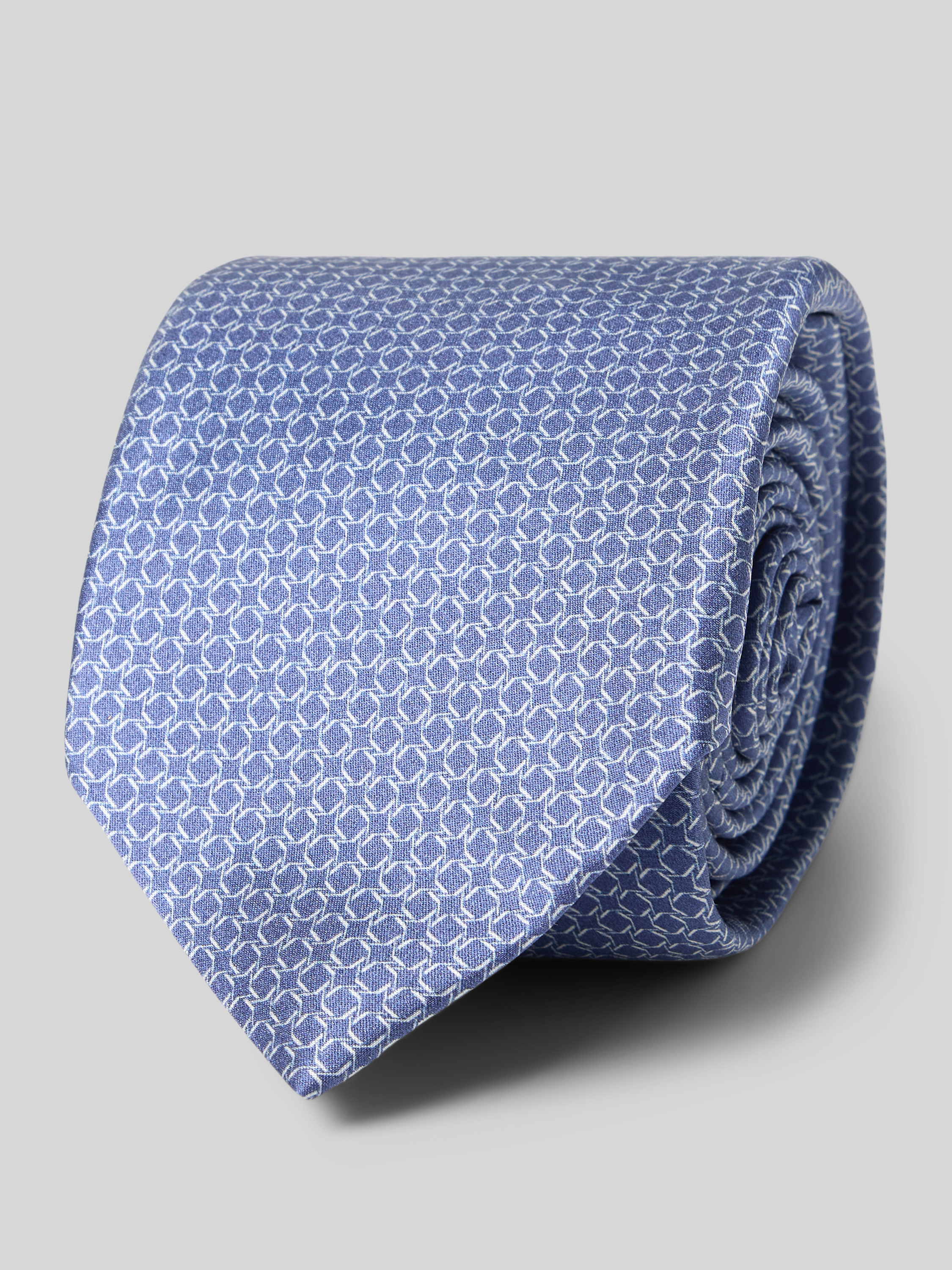 Kup online Gierremilano Krawat z czystego jedwabiu z naszywką z logo (7 ...