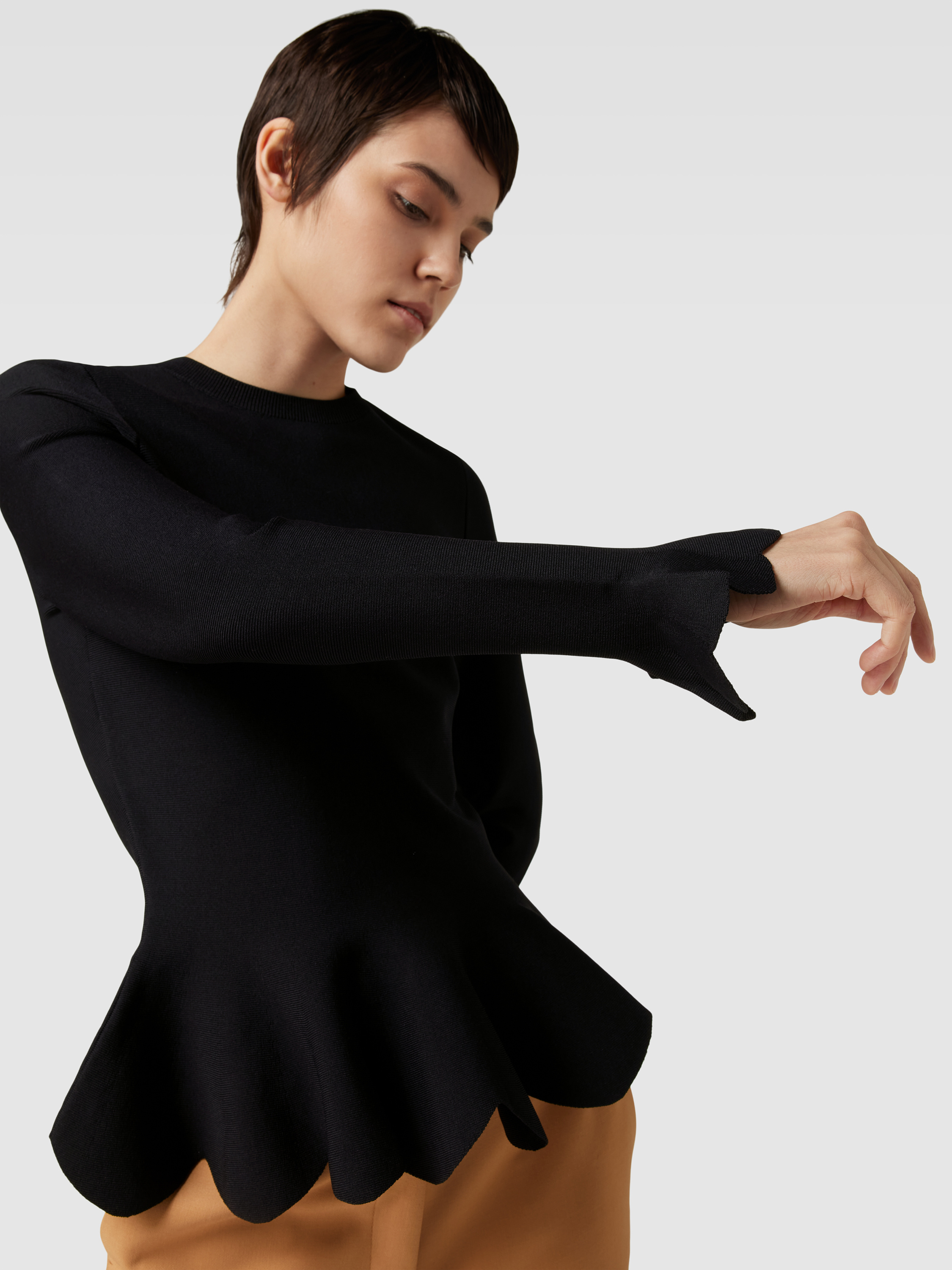 Ted Baker Strickpullover mit Rundhalsausschnitt (black) online kaufen