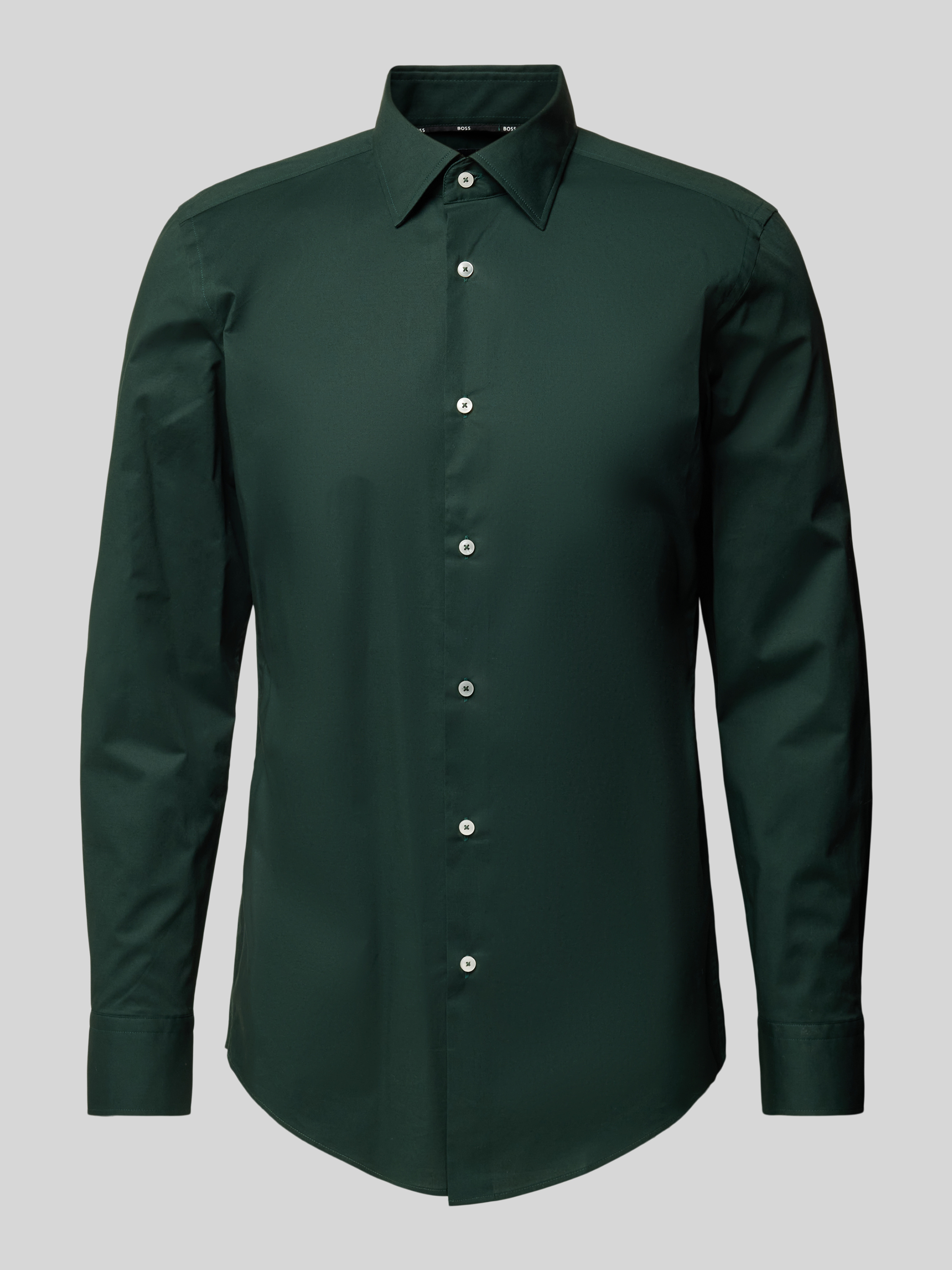 BOSS Slim Fit Business-Hemd mit Kentkragen Modell 'Hank' (gruen) online ...