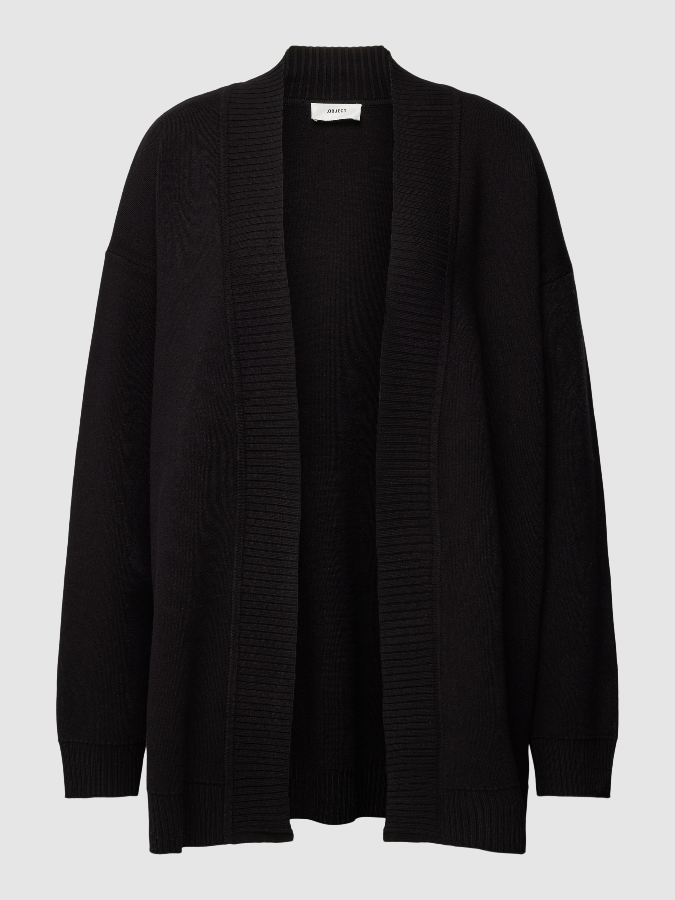 Object Cardigan mit offener Vorderseite Modell 'REYNARD' (black) online ...