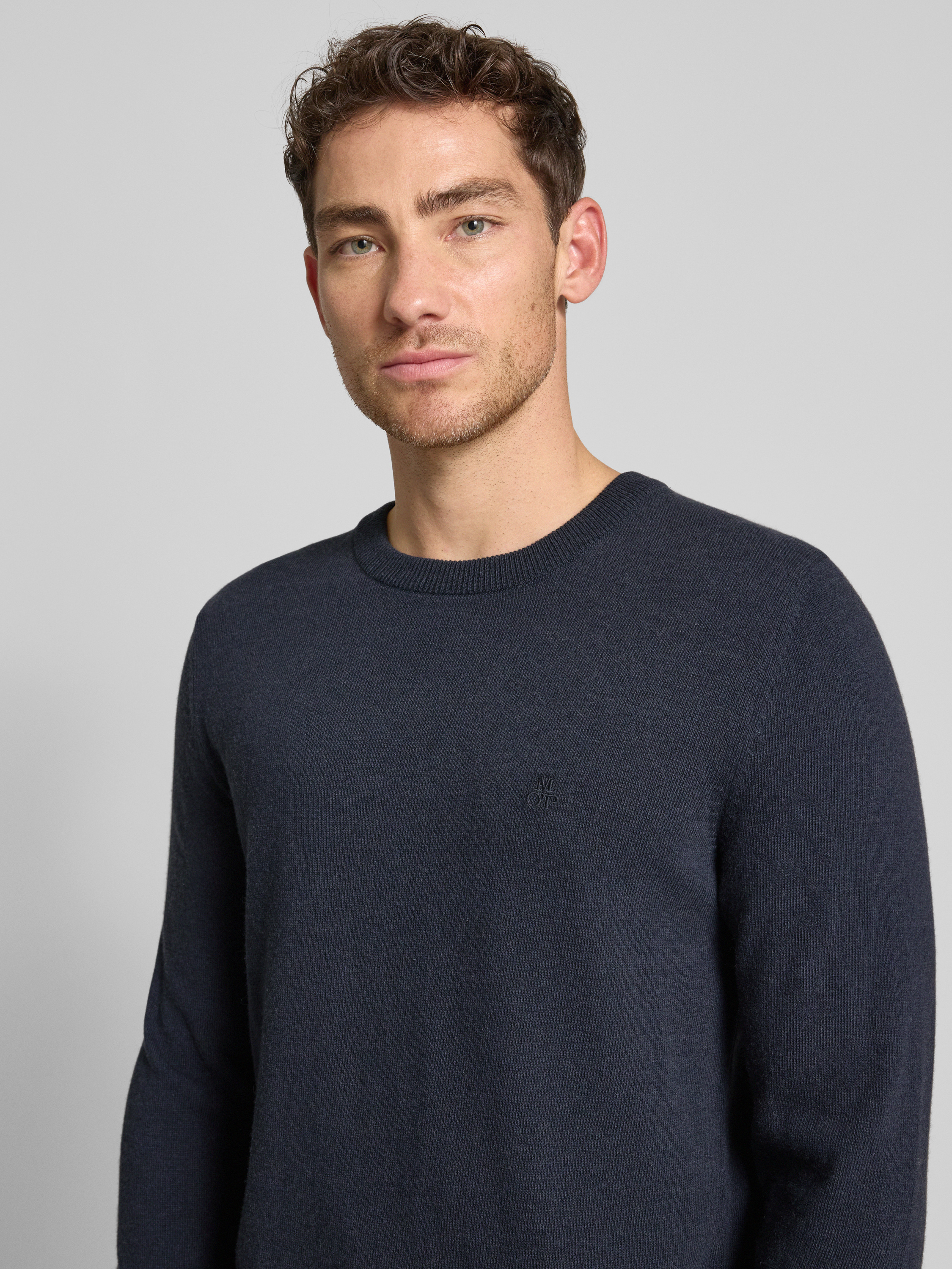 Marc O'Polo Regular Fit Pullover aus Baumwoll-Mix mit Schurwoll-Anteil ...