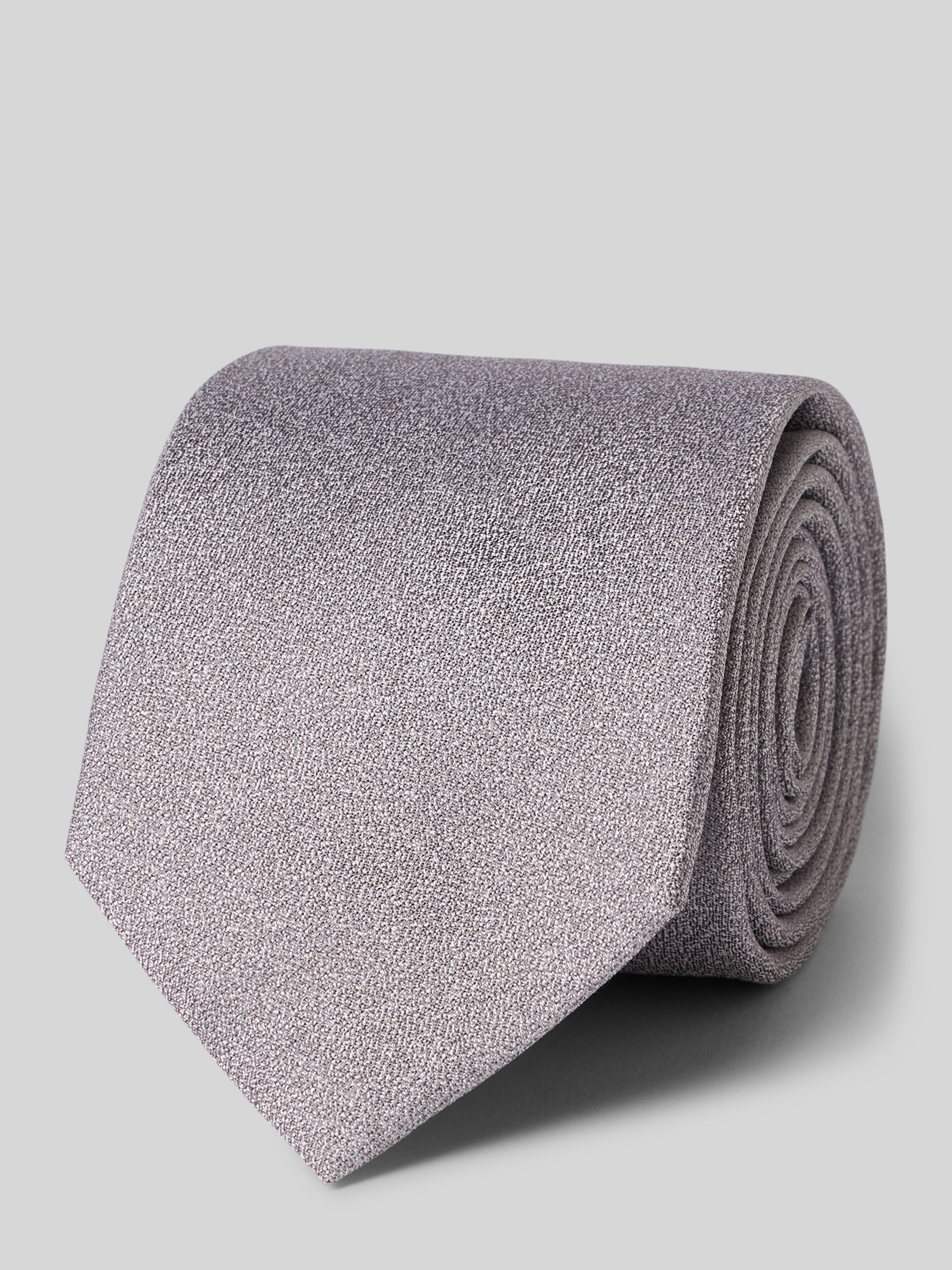 Kup online OLYMP Krawat z czystego jedwabiu z naszywką z logo (6,5 cm ...