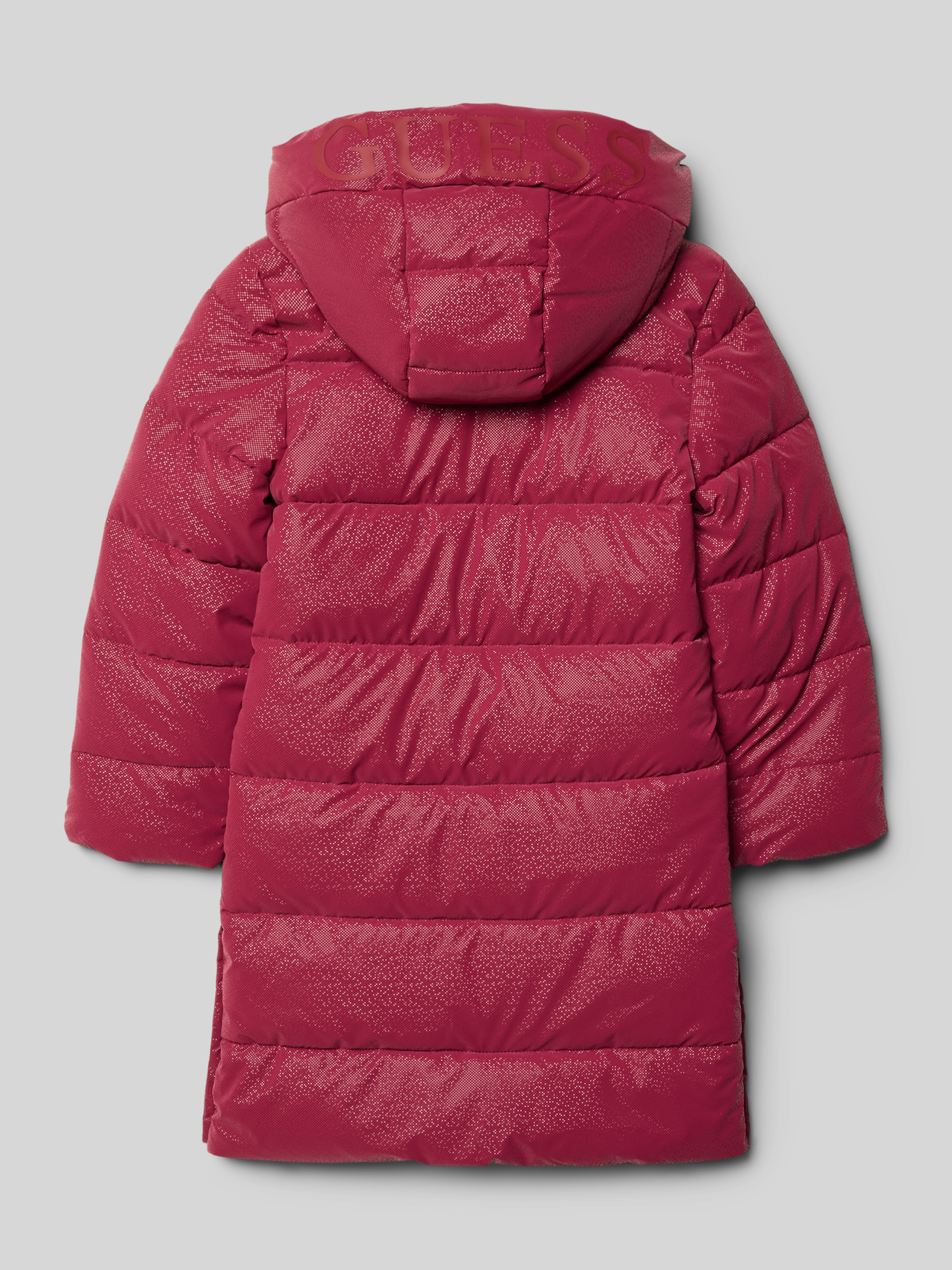 Guess Gewatteerde jas met capuchon in bordeaux online kopen | P&C