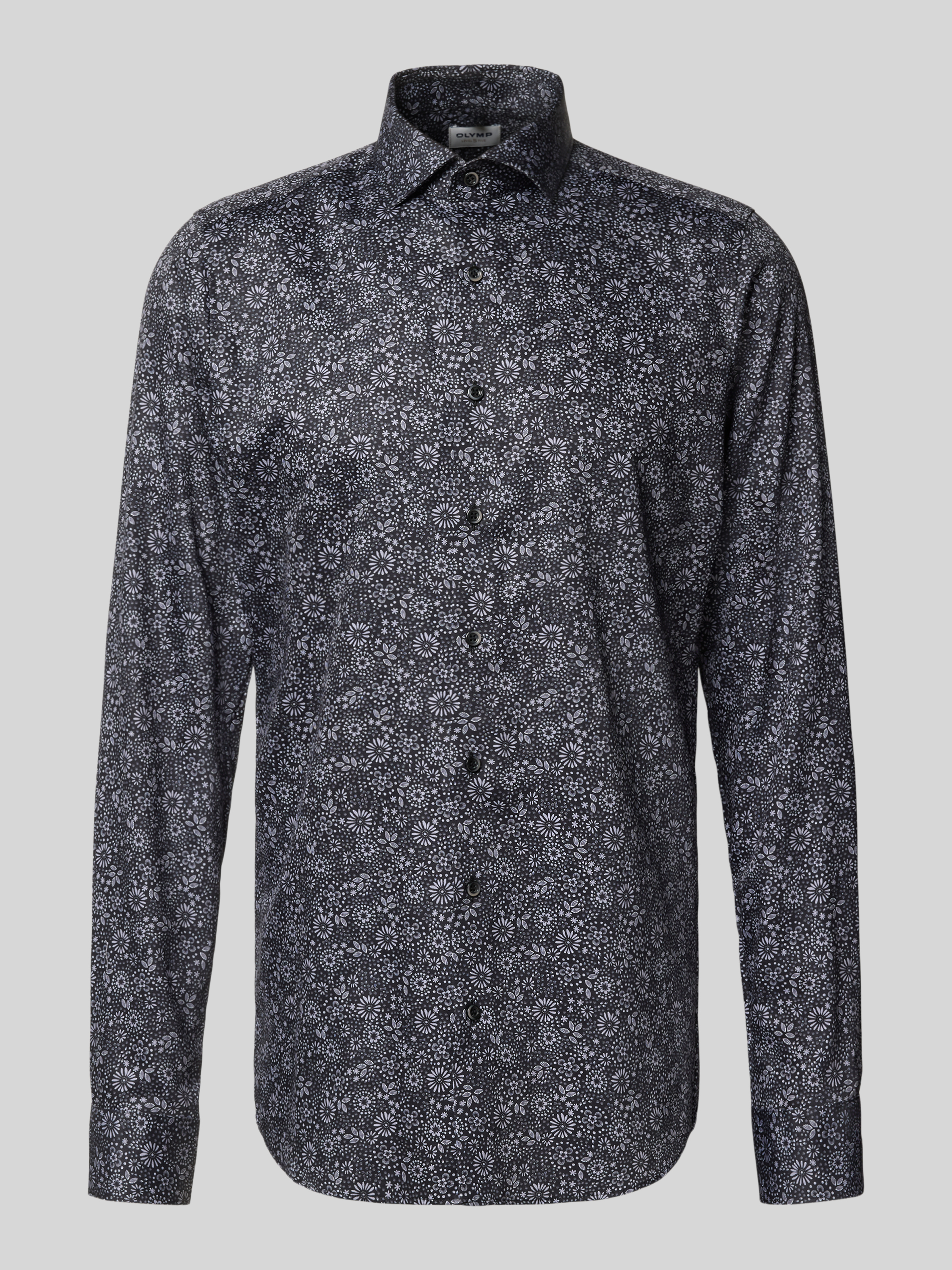 OLYMP Level Five Body Fit Business-Hemd mit extra langem Ärmel (silber) online kaufen