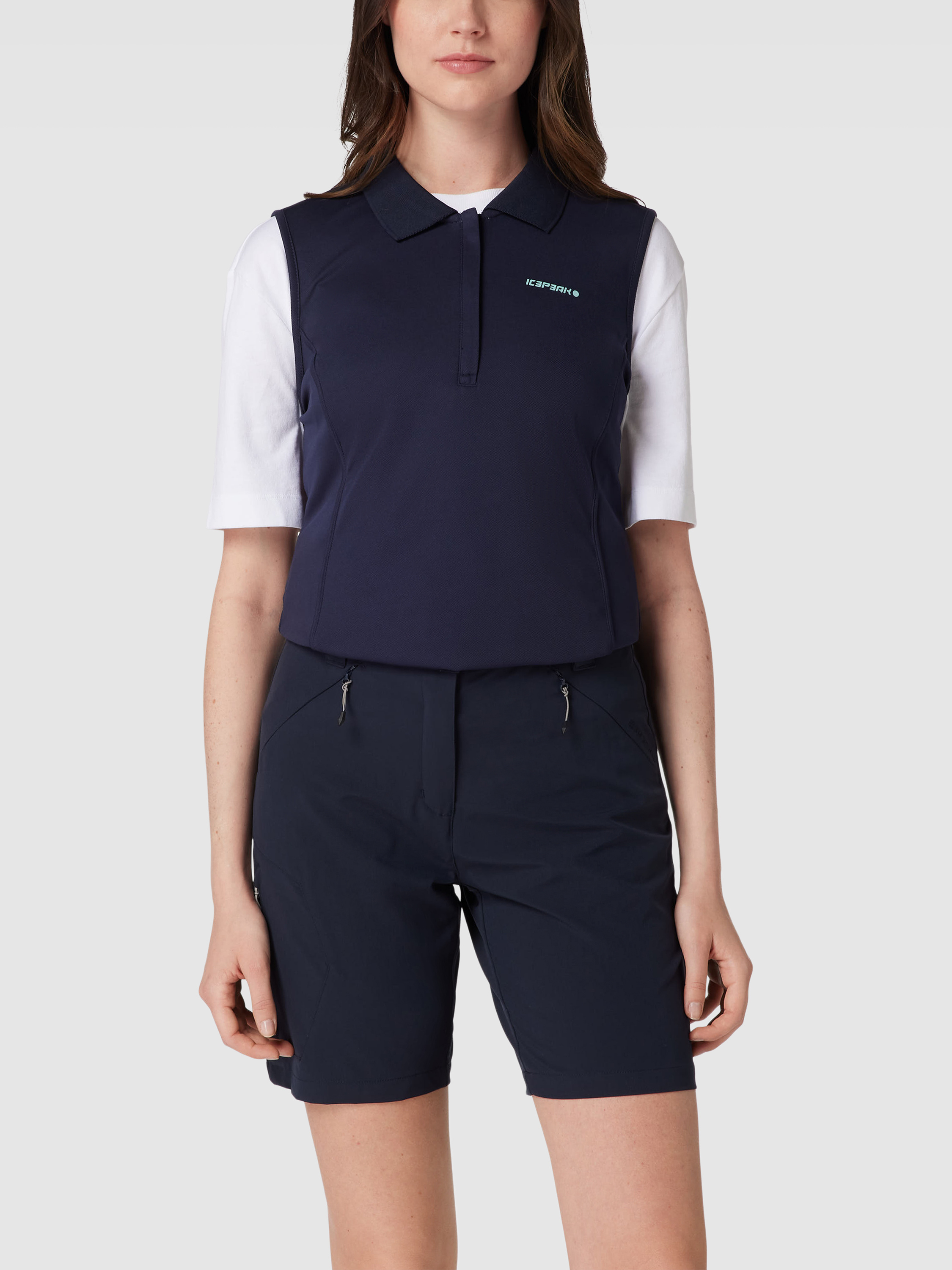 Icepeak Top mit Label-Detail Modell 'BAZINE' (dunkelblau) online kaufen