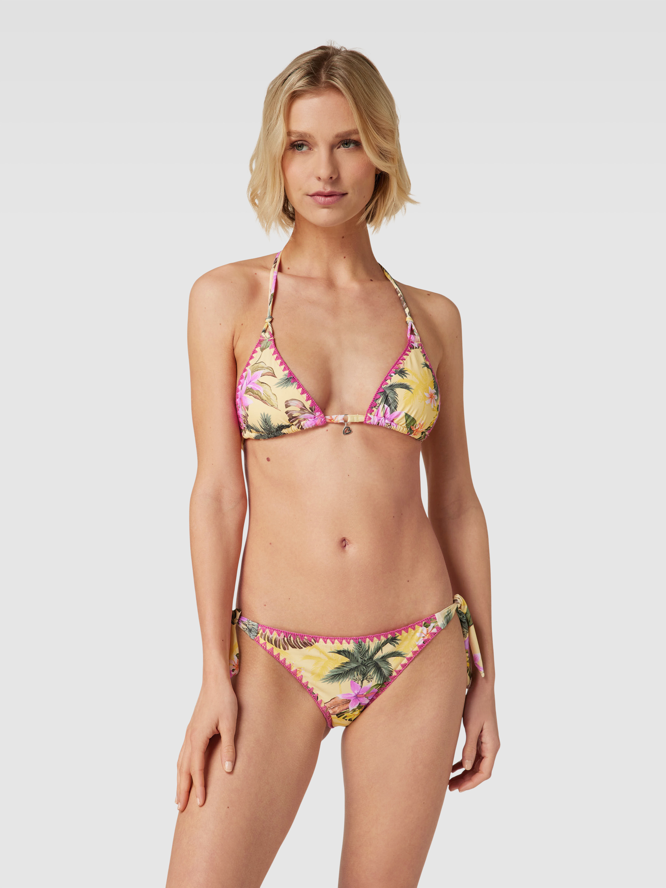 Banana Moon Bikini-Oberteil mit Allover-Print Modell 'NUCO LIMETROPIC' (hellgelb) online kaufen