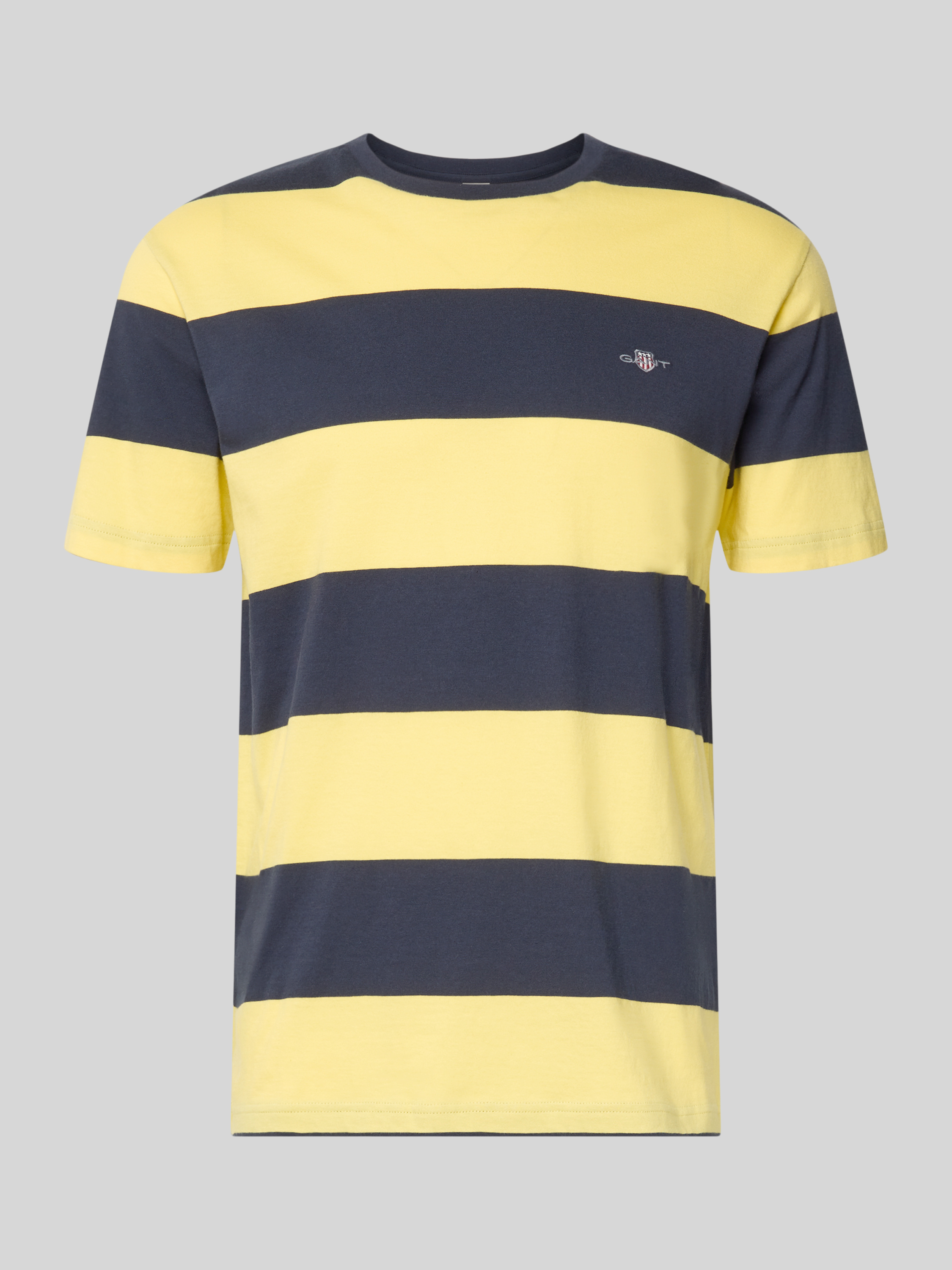 Kup online Gant T-shirt o kroju regular fit z nadrukiem z logo model ...