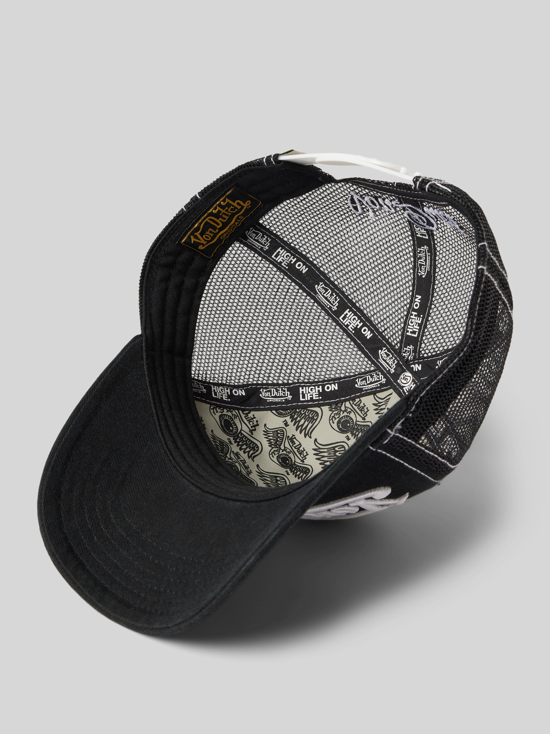 Von Dutch Trucker-Cap mit Label-Stitching Modell 'RIVERSIDE' (black ...
