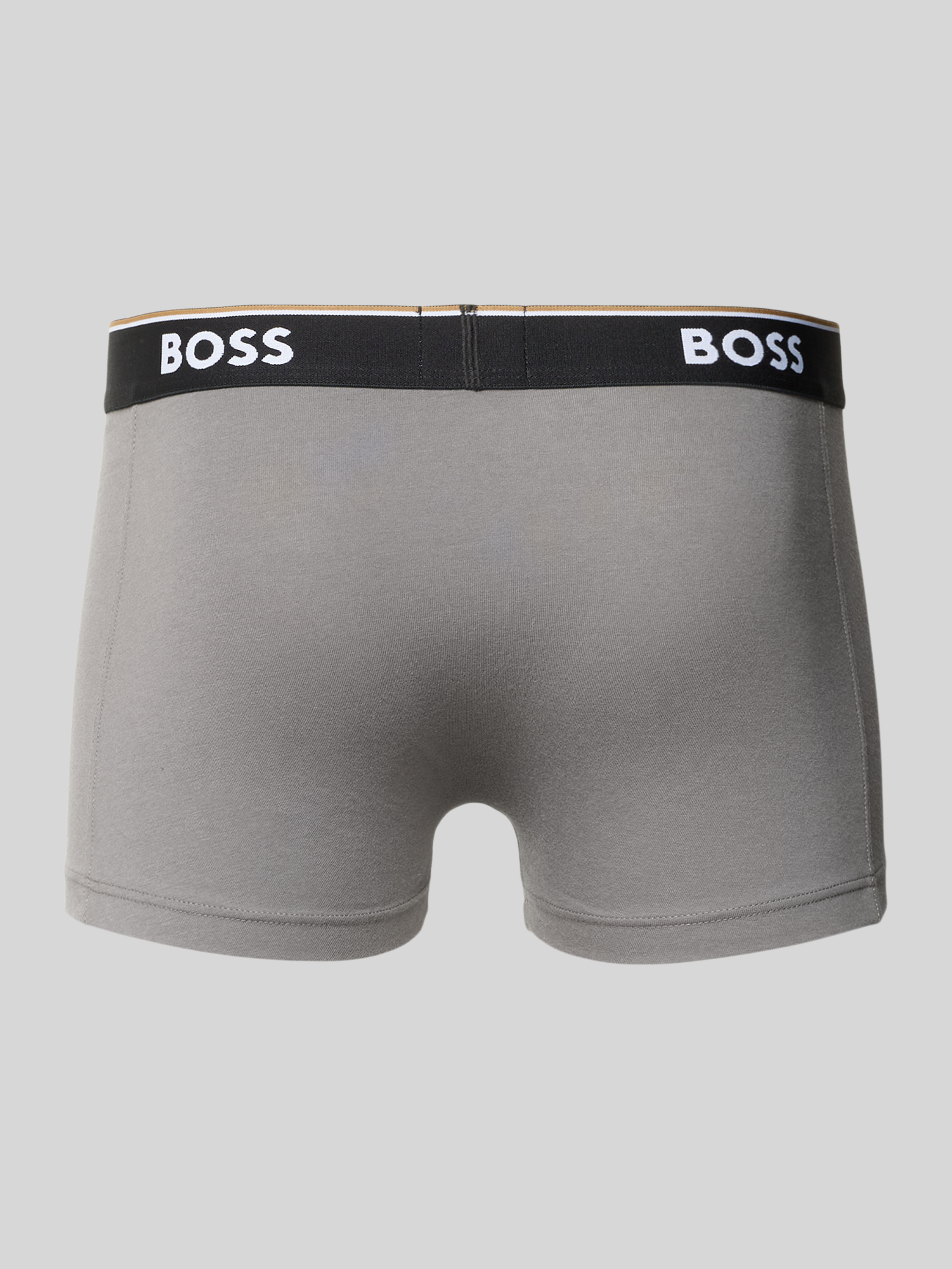 BOSS Trunks aus Baumwoll-Mix im 3er-Pack (mittelgrau melange) online kaufen