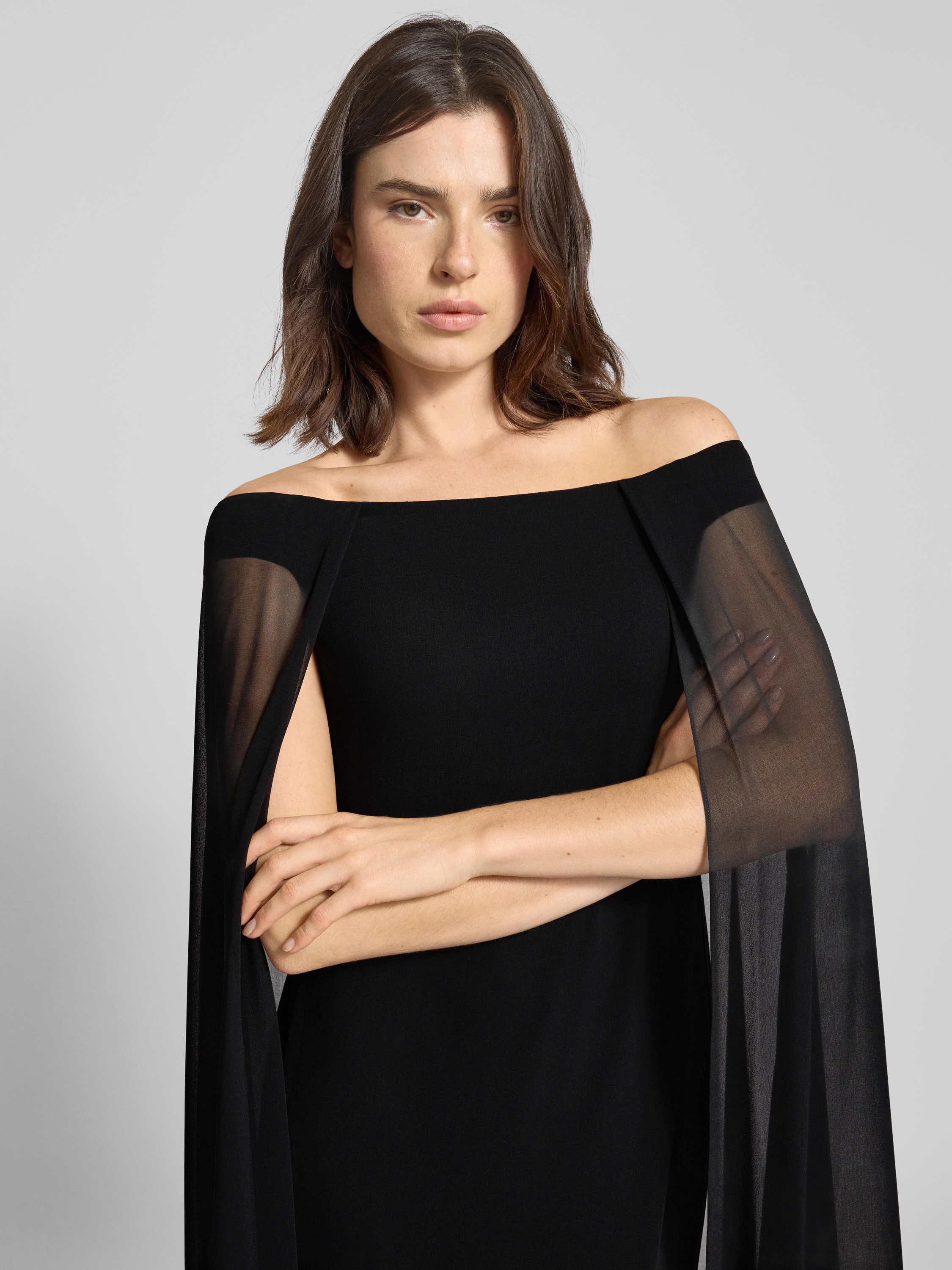 Kup online Lauren Ralph Lauren Sukienka wieczorowa z szerokimi rękawami ...