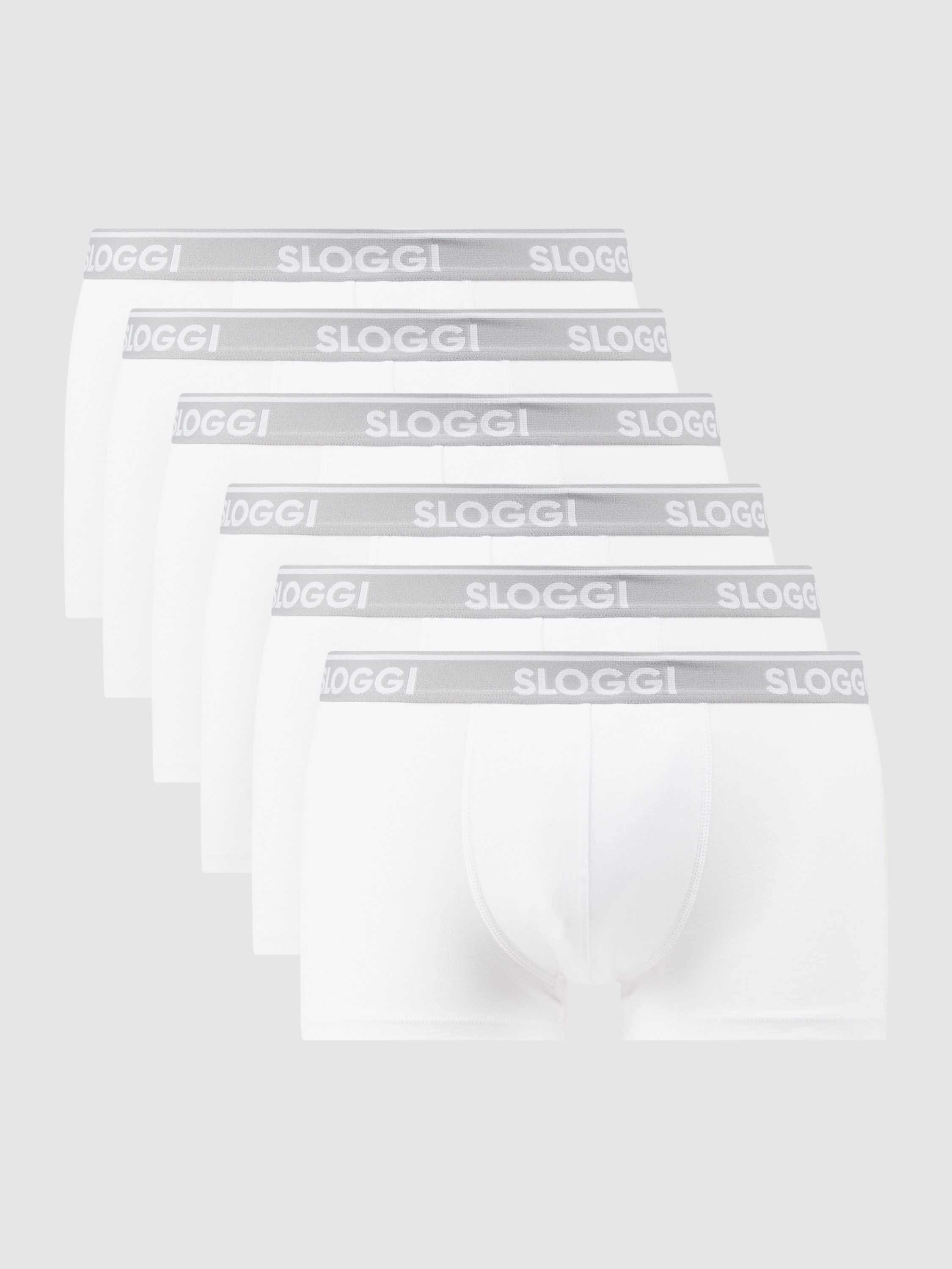 Sloggi Trunks mit Stretch-Anteil im 6er-Pack (weiss) online kaufen