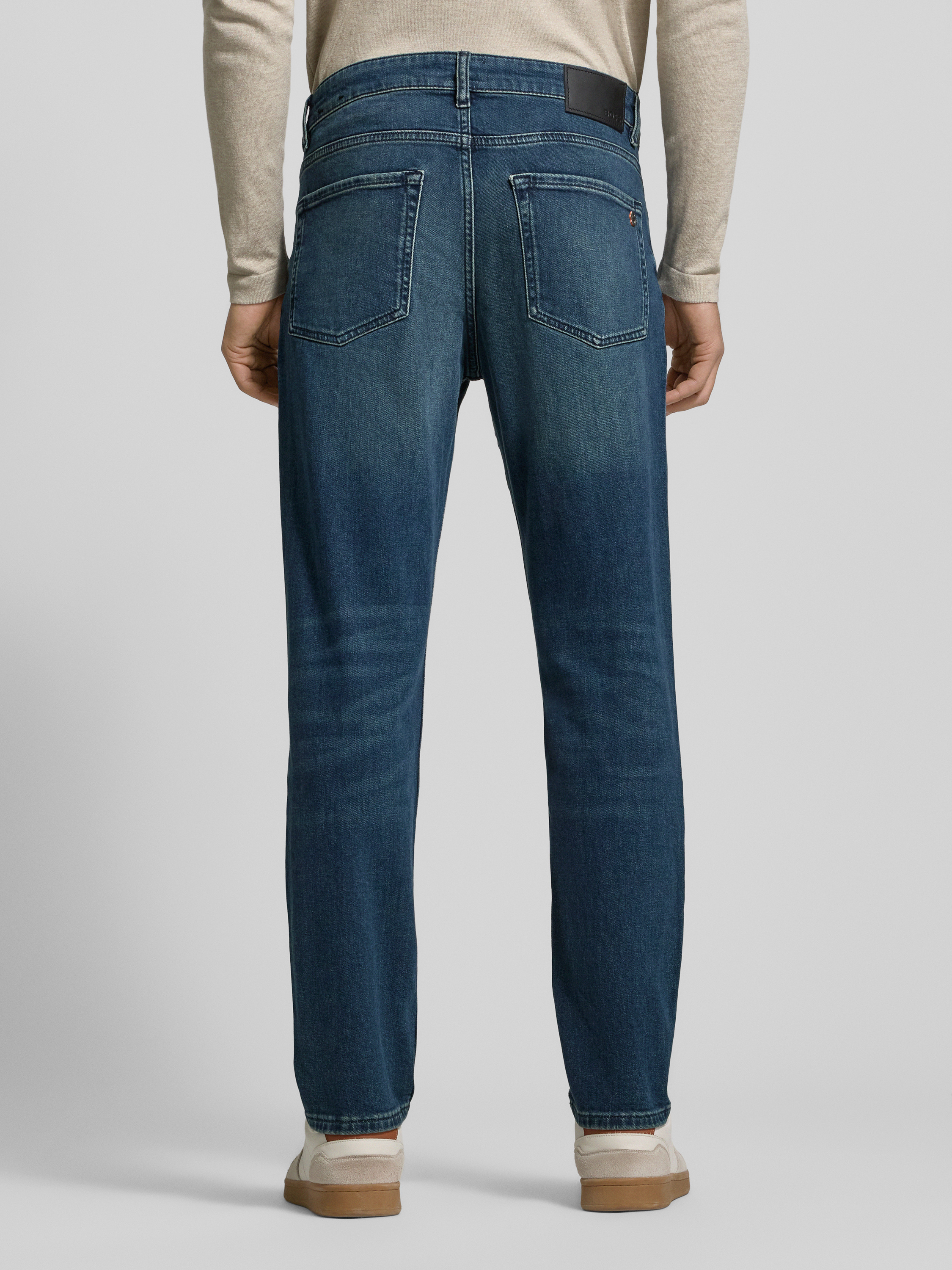 BOSS Orange Slim Fit Jeans aus Baumwoll-Mix Modell 'SMU ONYX ...