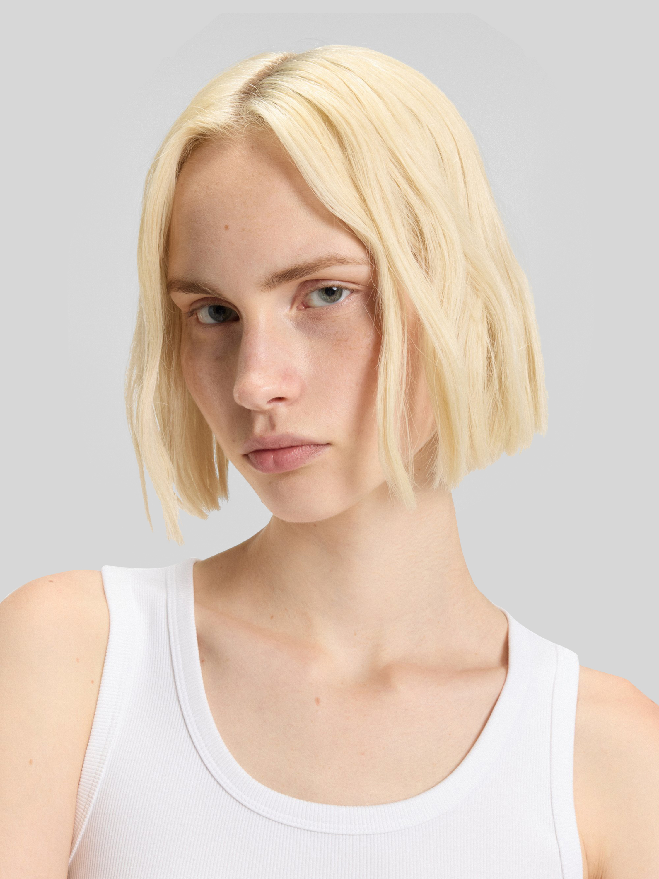 Hugo Blue Slim Fit Minikleid aus Baumwoll-Mix Modell 'NORILA' (weiss ...