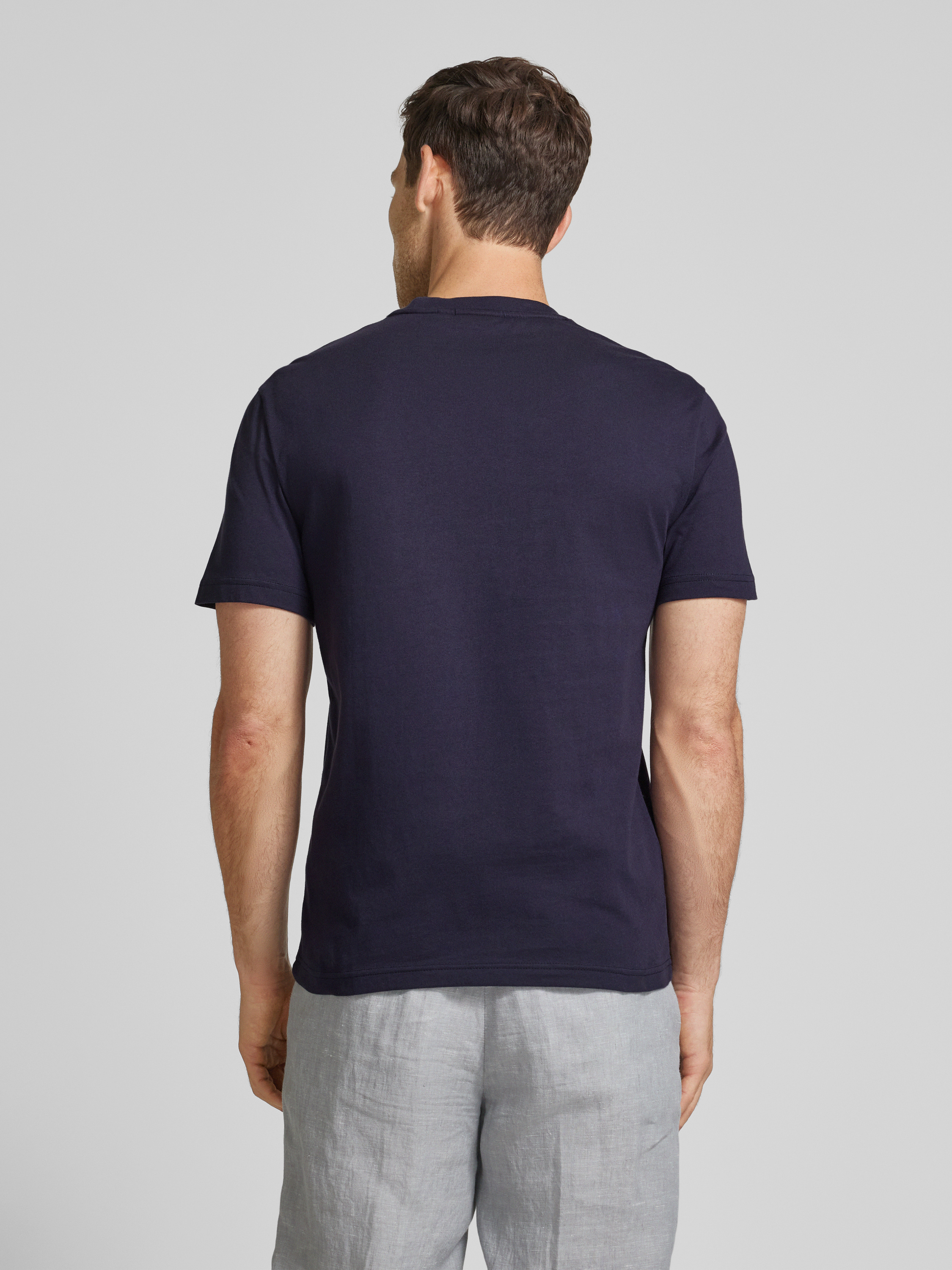 CK Calvin Klein T-Shirt mit Label-Print (graphit) online kaufen