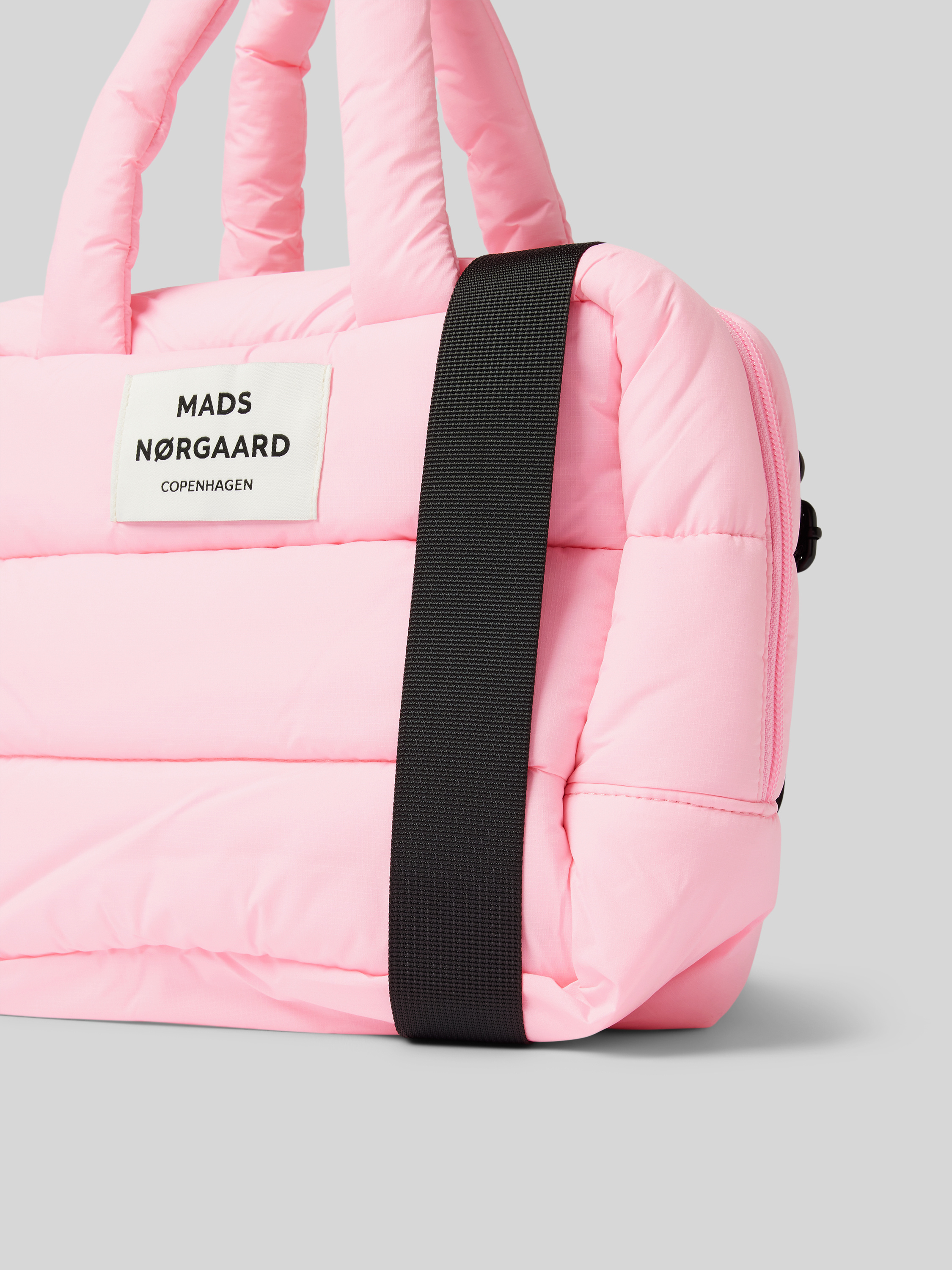 MADS NØRGAARD Handtasche mit Label-Detail (pink) online kaufen