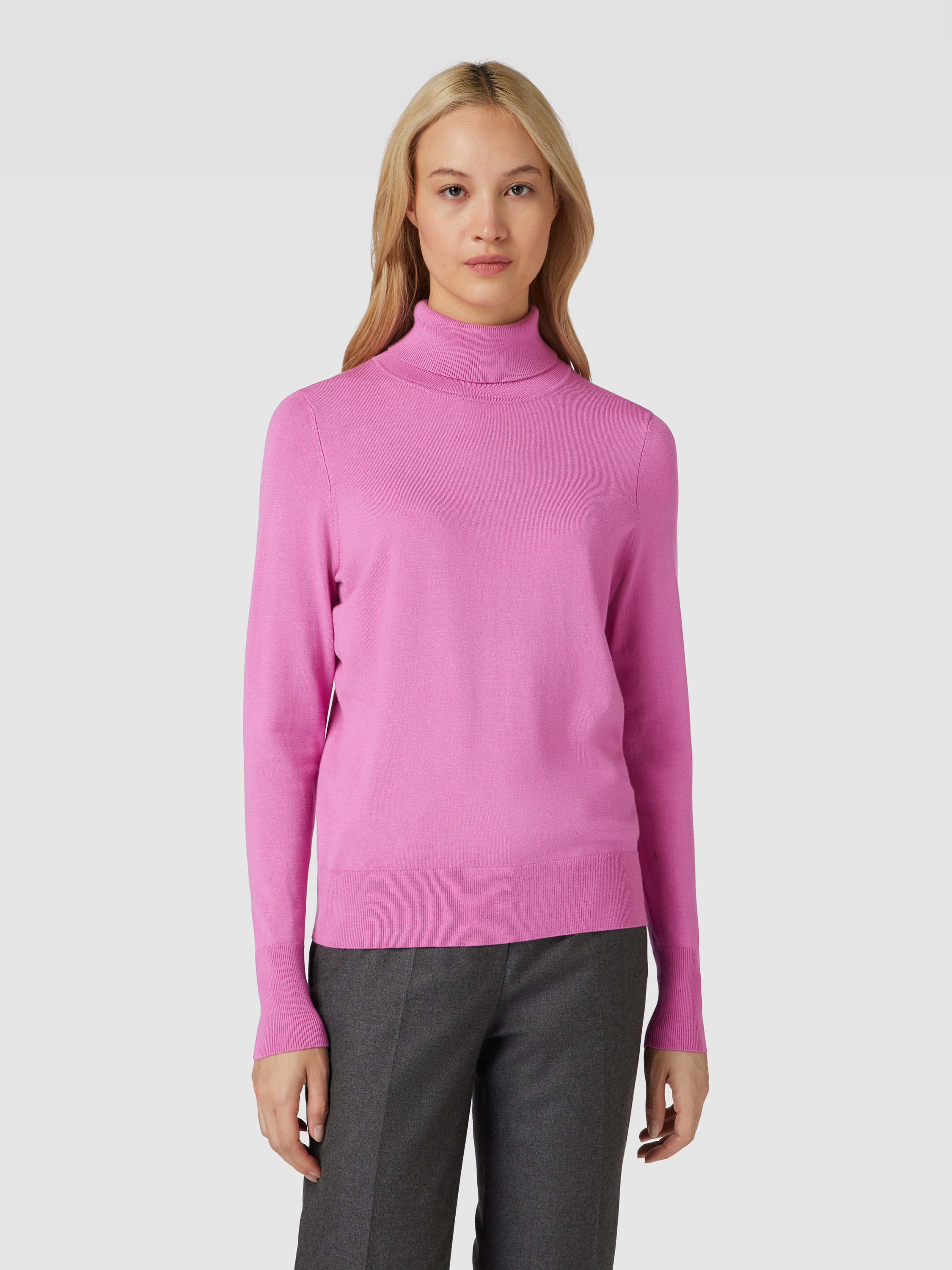 Christian Berg Woman Longsleeve mit Rollkragen (pink) online kaufen