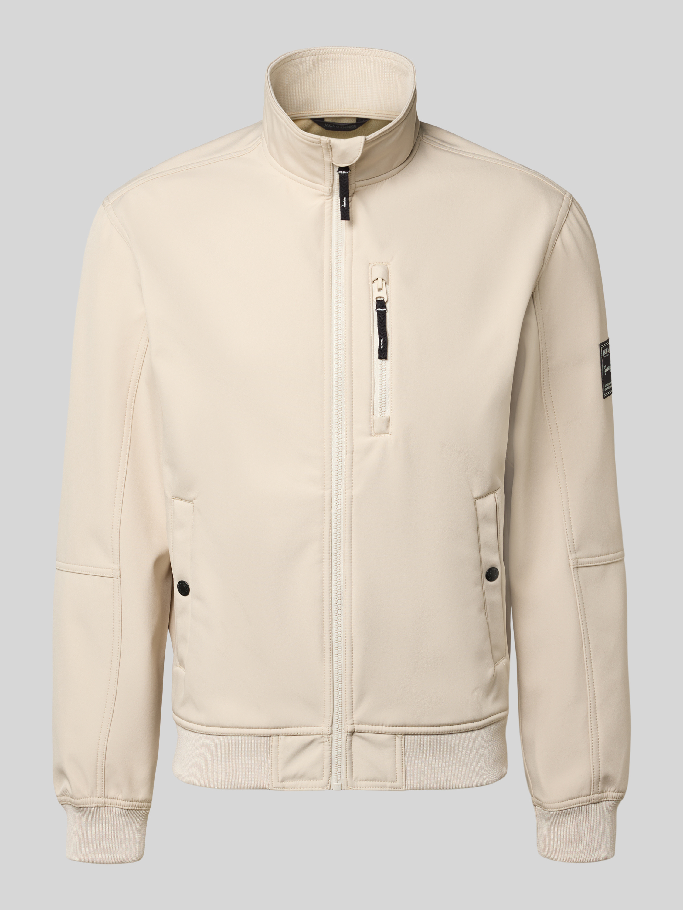 Jack & Jones Regular fit bomberjack met opstaande kraag, model 'Parker ...