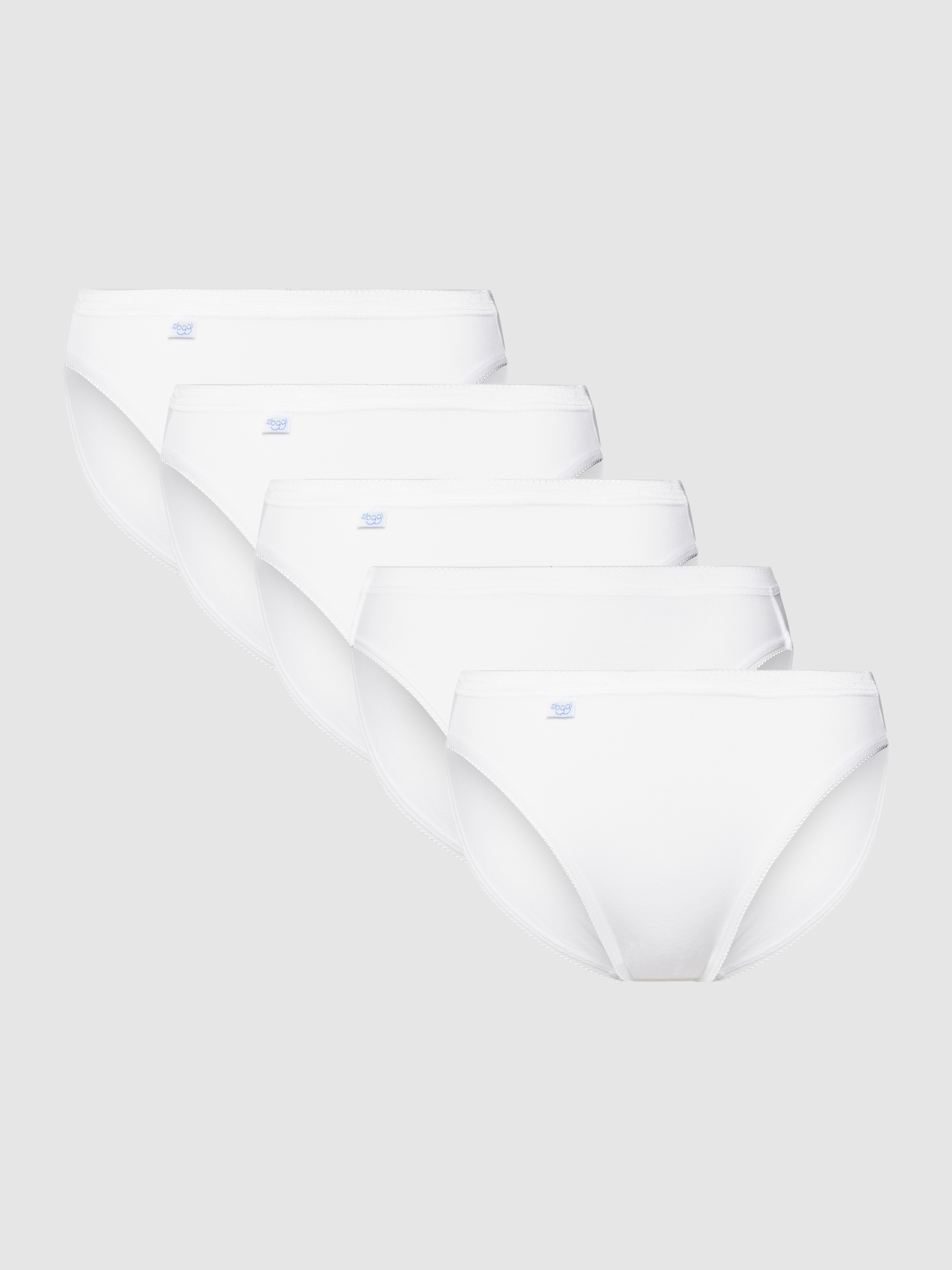 Sloggi Slip mit Label-Detail im 4er-Pack (weiss) online kaufen