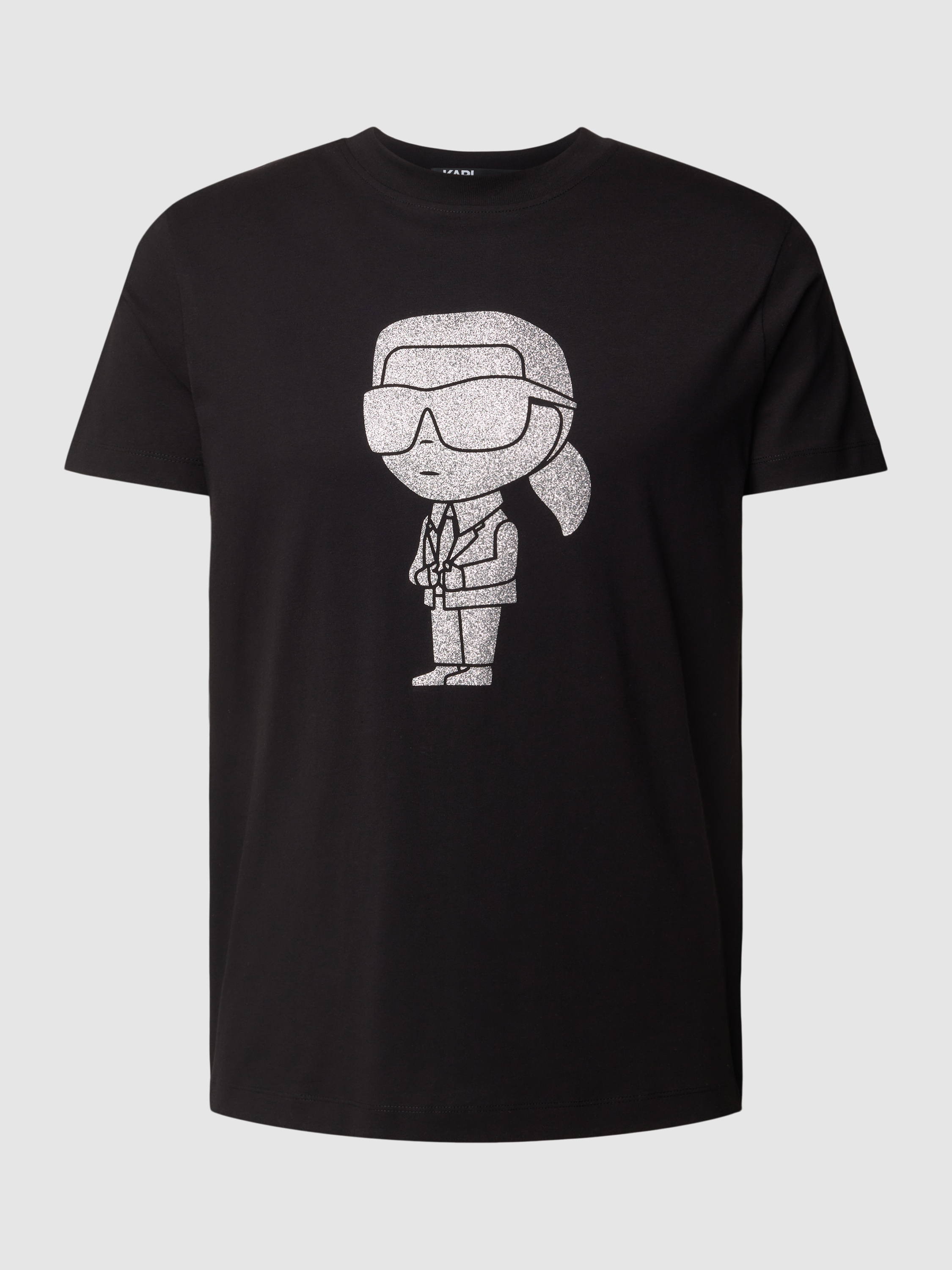 Karl Lagerfeld T-Shirt mit Label-Detail (black) online kaufen