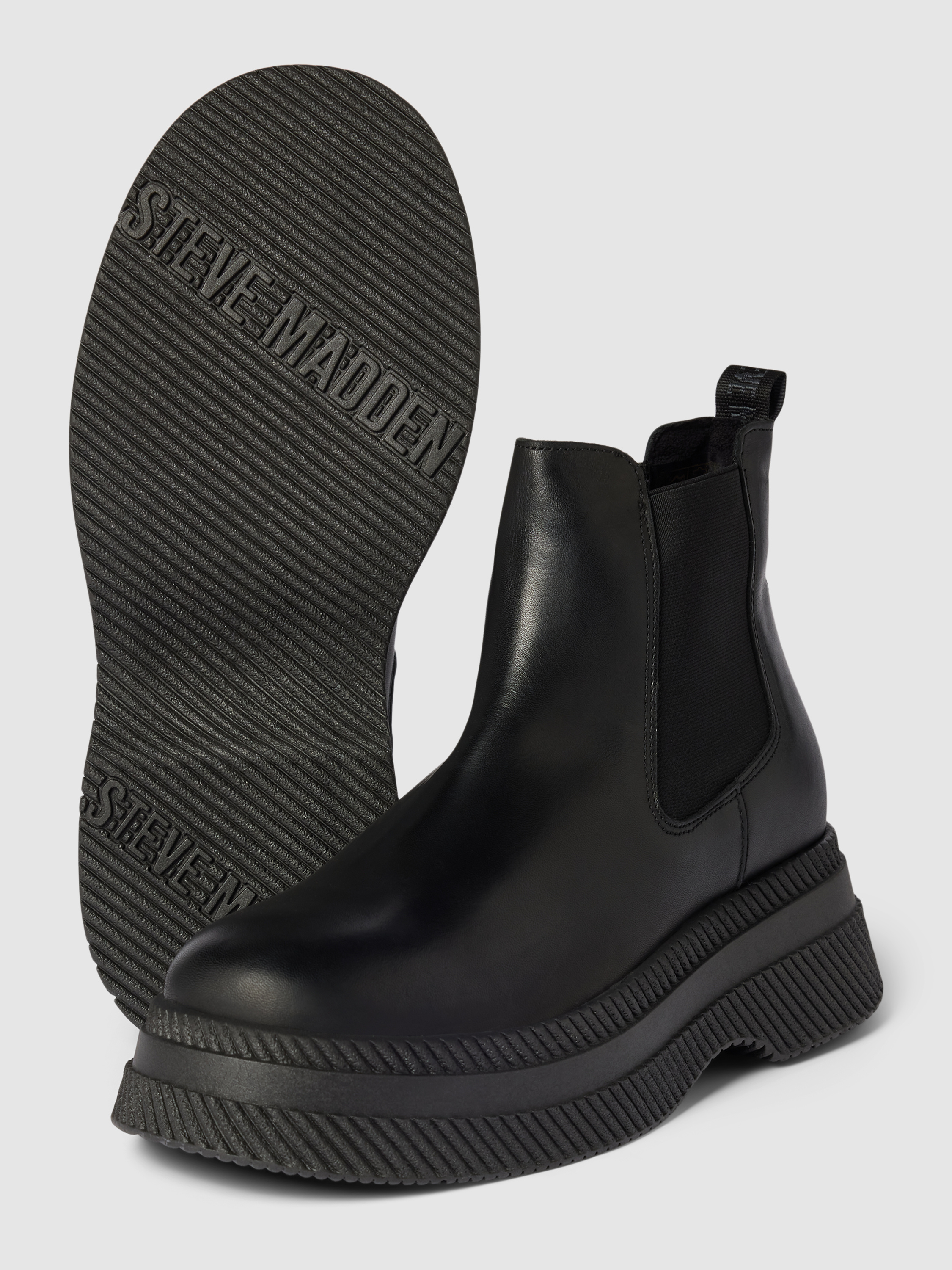 Steve Madden Chelsea Boots mit Label-Detail Modell 'GENIVA' (black ...