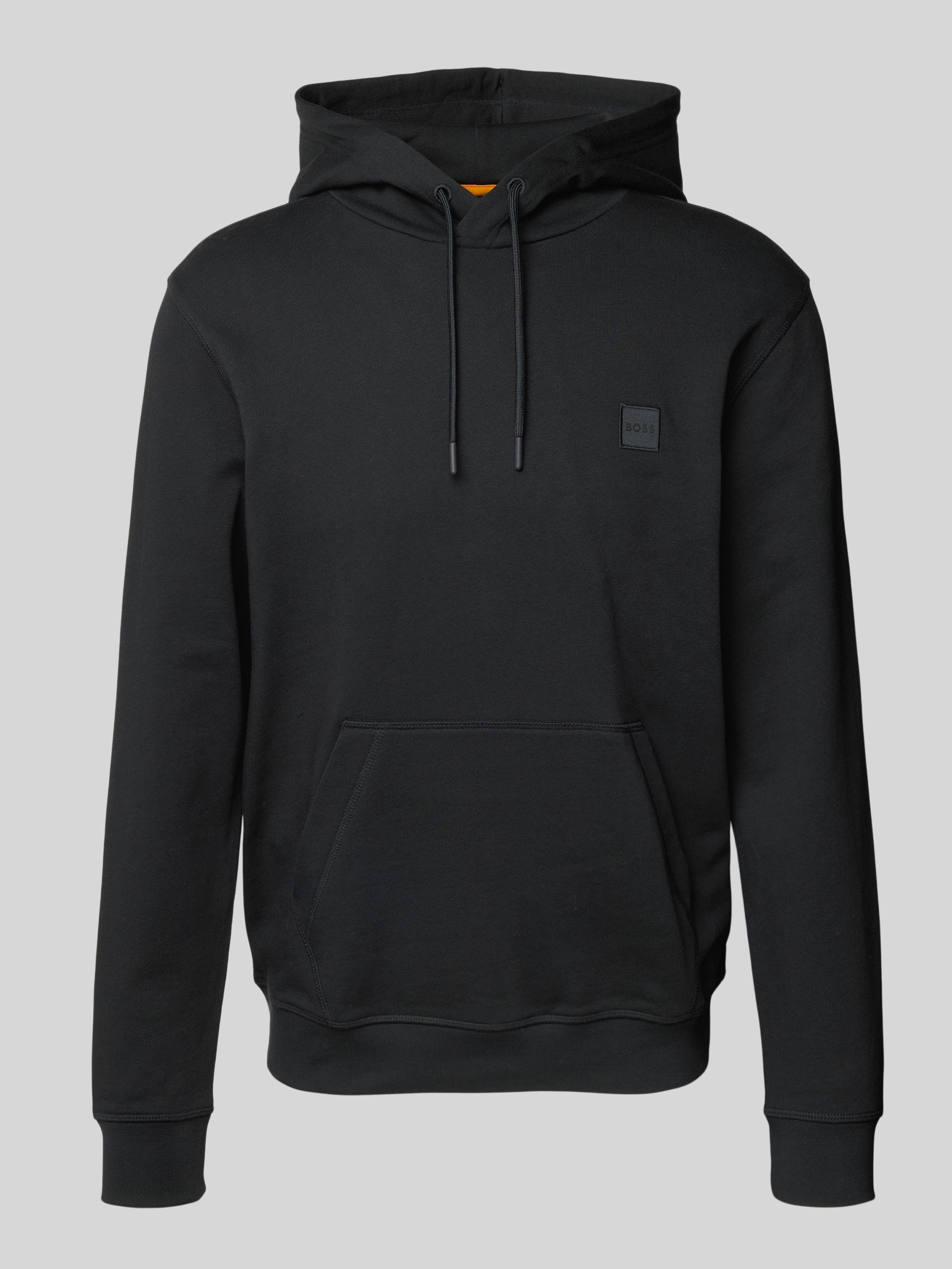BOSS Orange Hoodie mit Label-Detail Modell 'Wetalk' (black) online kaufen