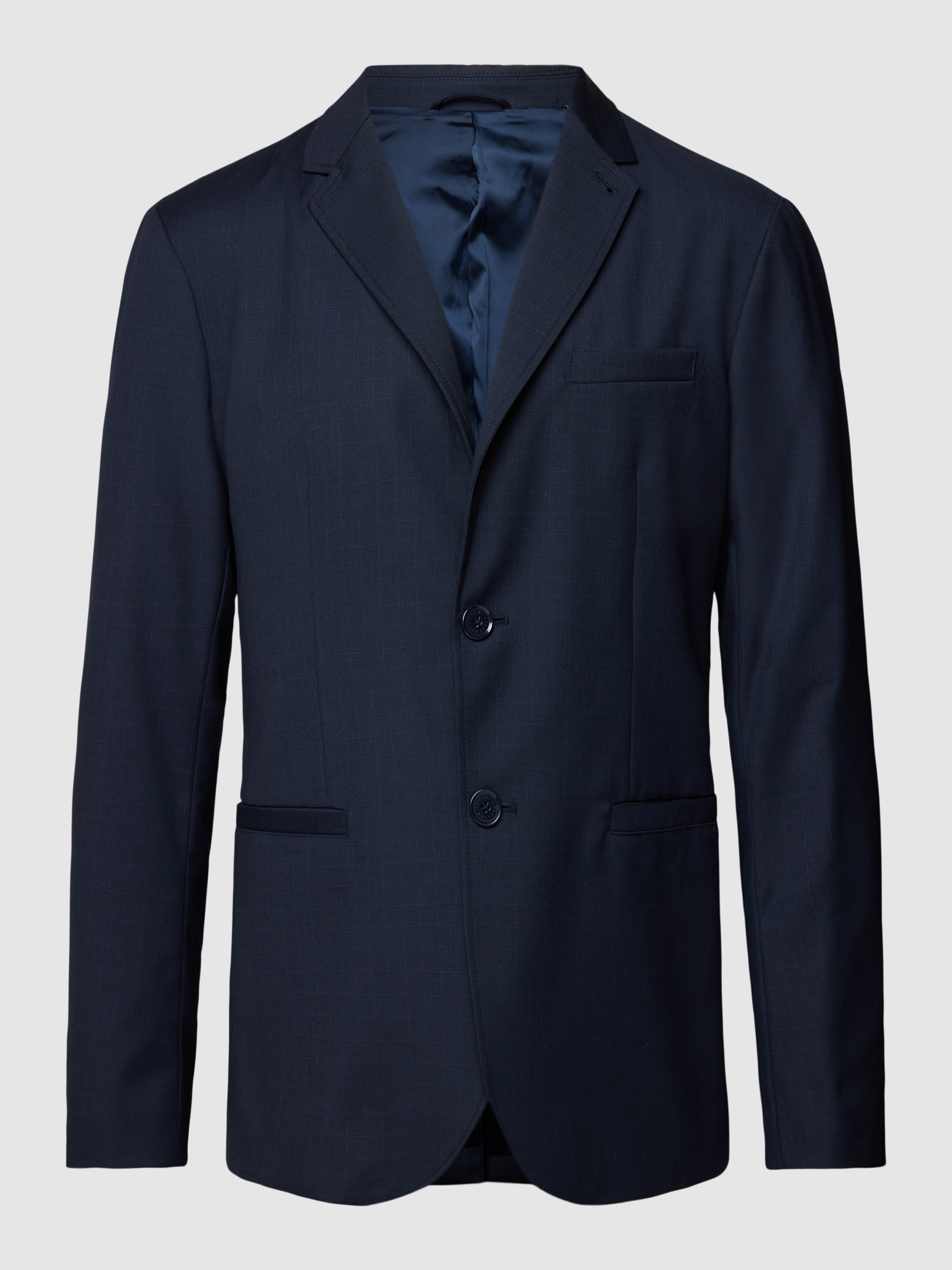 ARMANI EXCHANGE 2-Knopf-Sakko in unifarbenem Design (dunkelblau) online ...