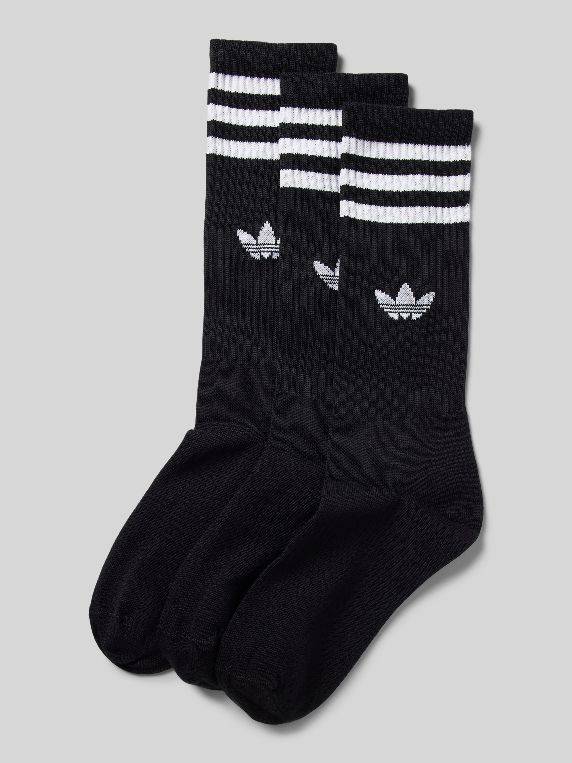 adidas Originals Socken mit Label-Print im 3er-Pack (black) online kaufen