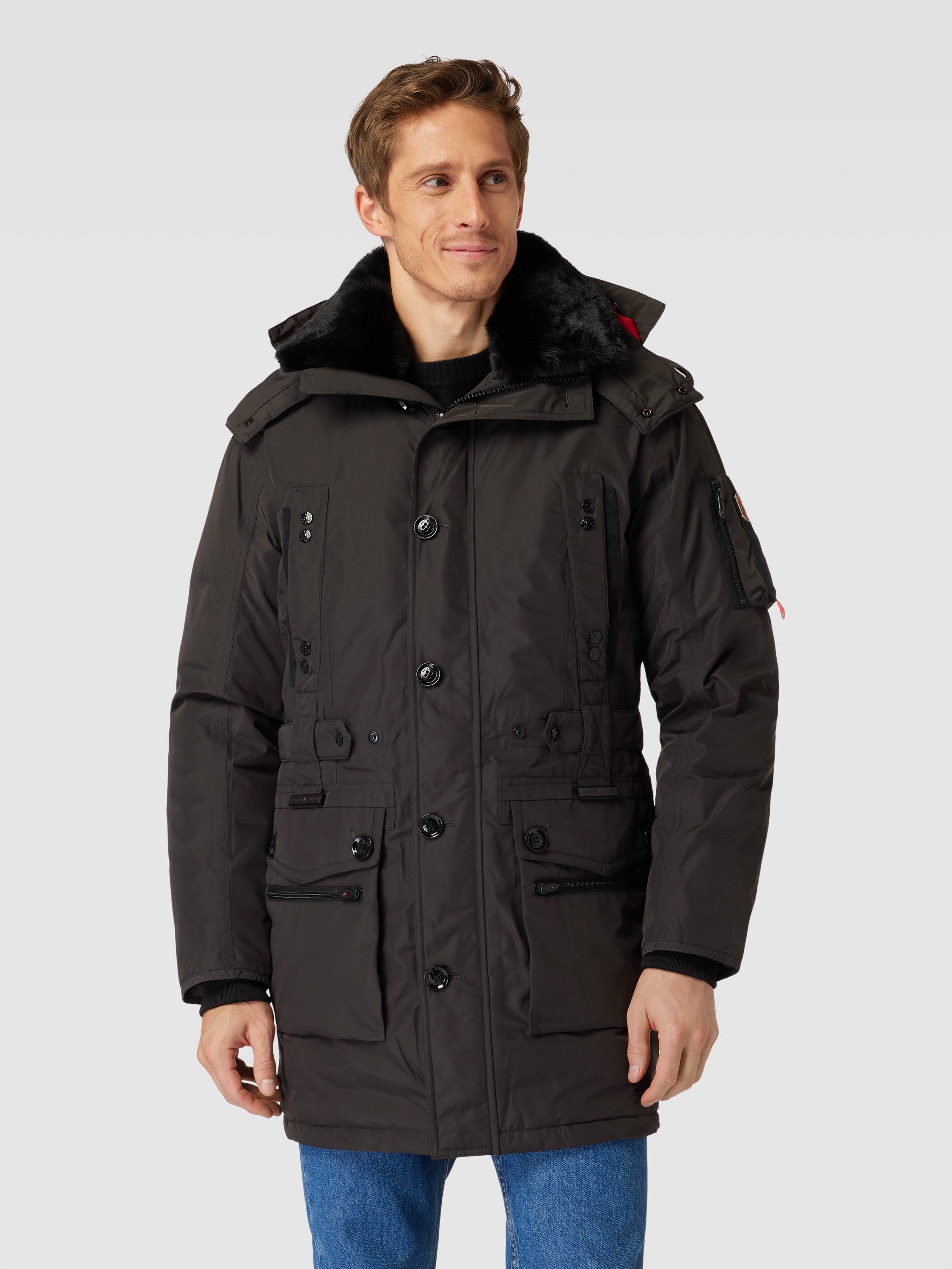 Wellensteyn Functioneel jack met capuchon, model 'QUASAR' in zwart online kopen | P&C