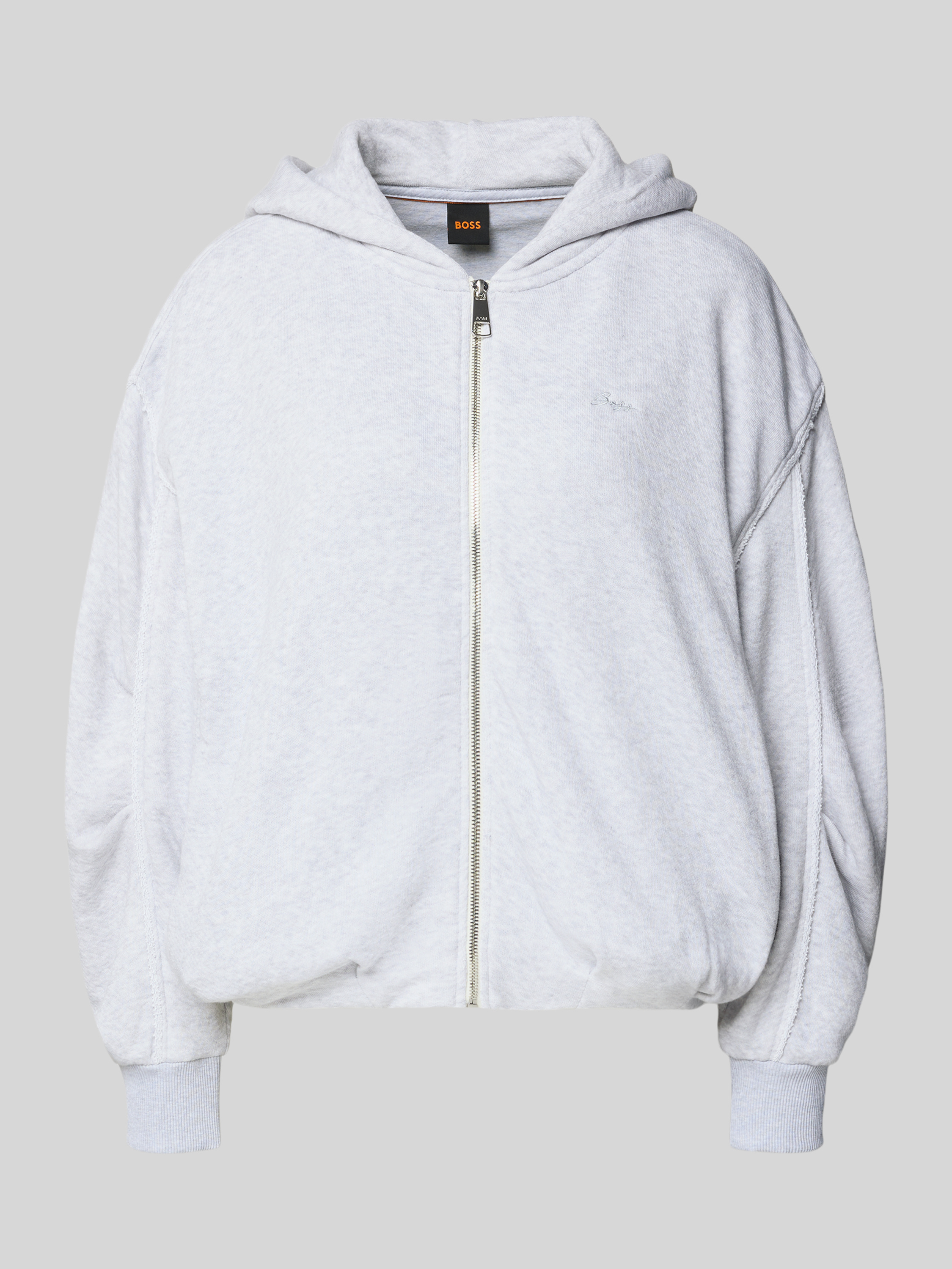 BOSS Orange Regular fit sweatjack van katoenmix, model 'C_ELENDY' in ...