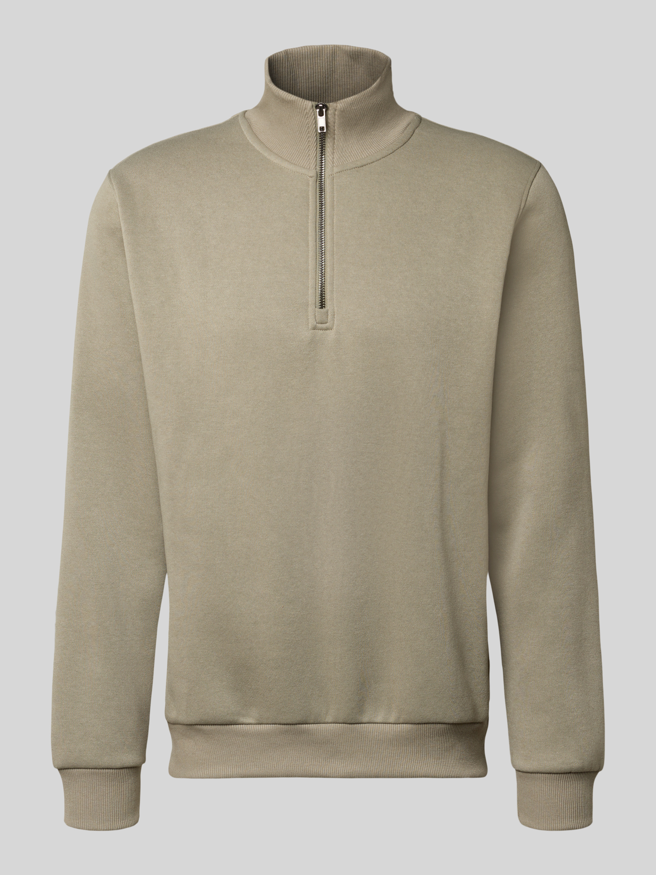 Jack & Jones Regular Fit Sweatshirt mit Troyer-Kragen Modell 'Bradley ...