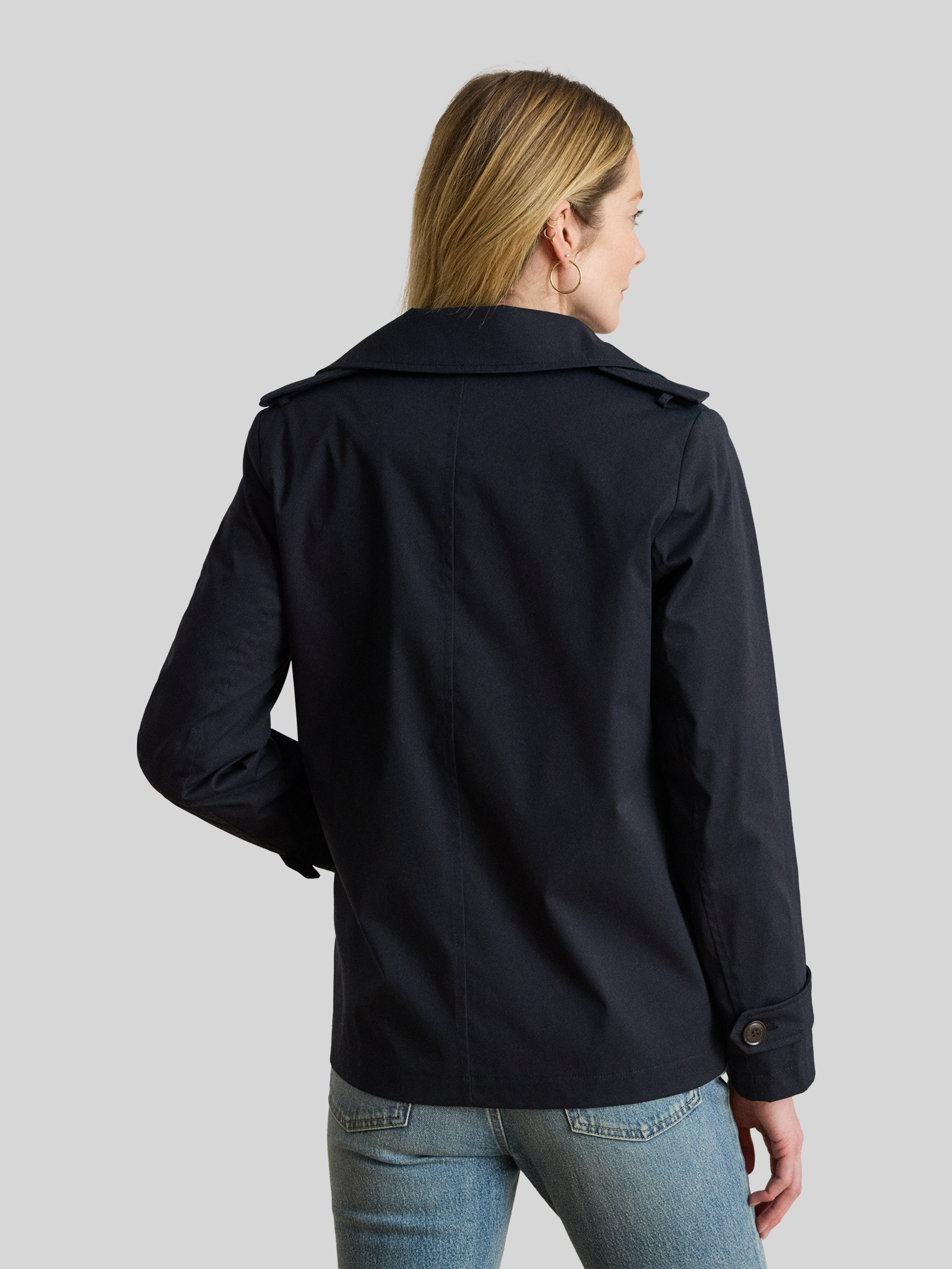 Lauren Ralph Lauren Regular Fit Trenchcoat mit Umlegekragen (marine ...