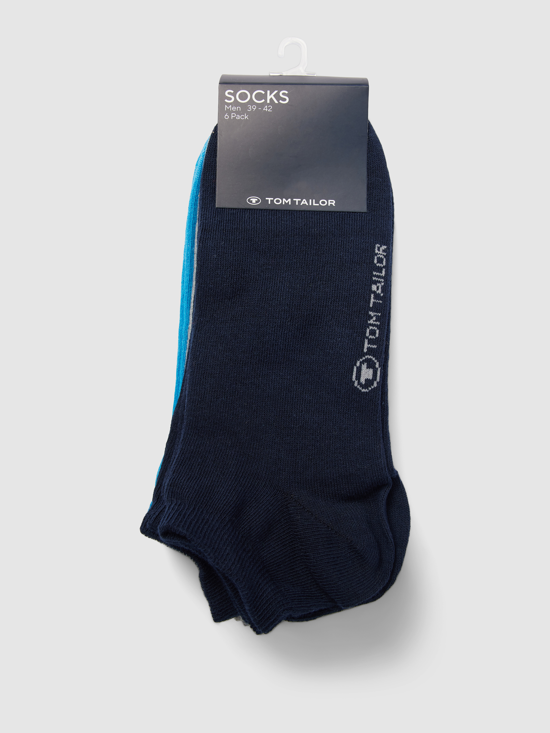 Tom Tailor Sneakersocken mit Logo-Stitching im 6er-Pack (tuerkis ...