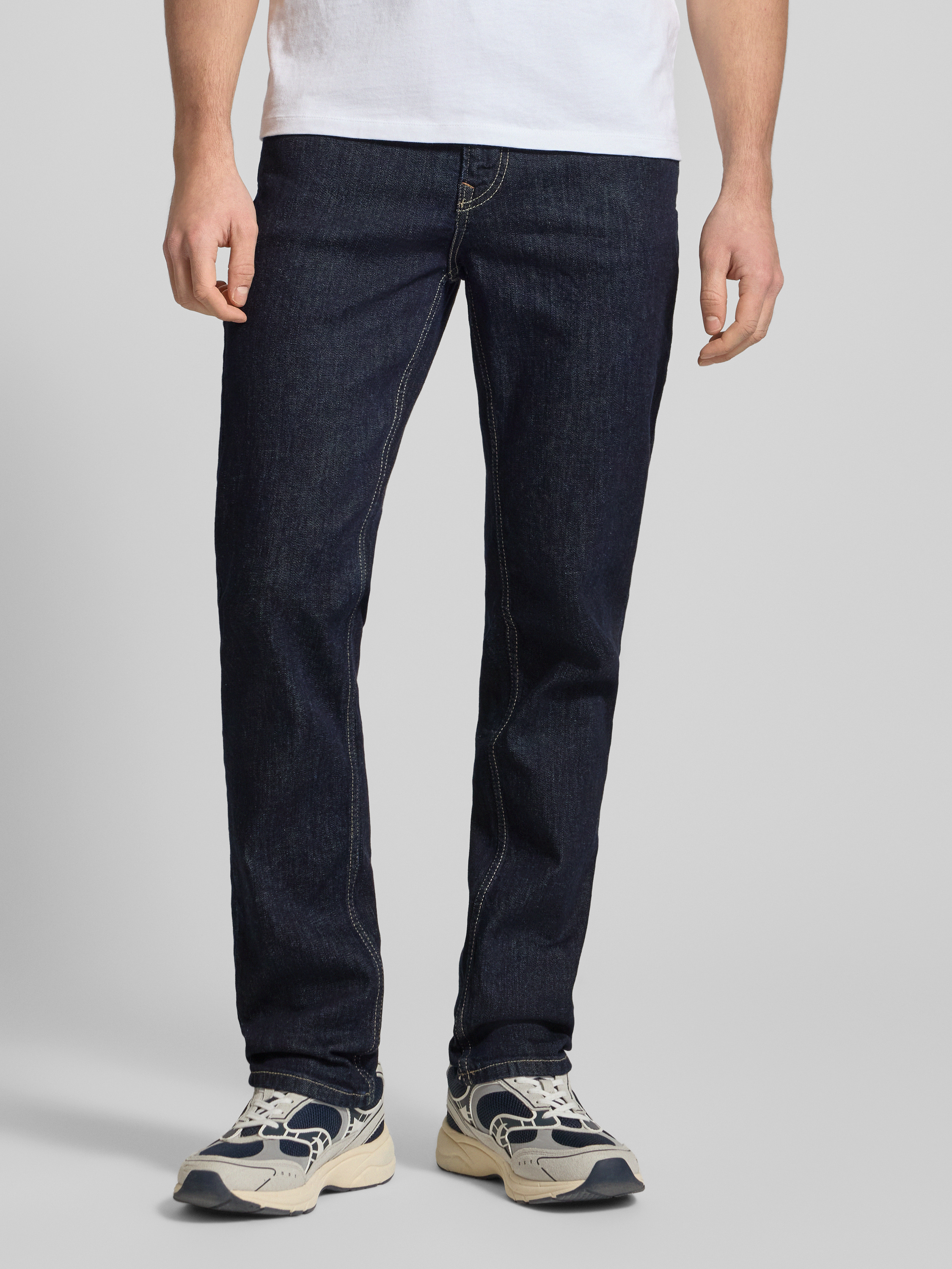 Pepe Jeans Regular Fit Jeans aus Baumwoll-Mix Modell 'CASH' (dunkelblau ...