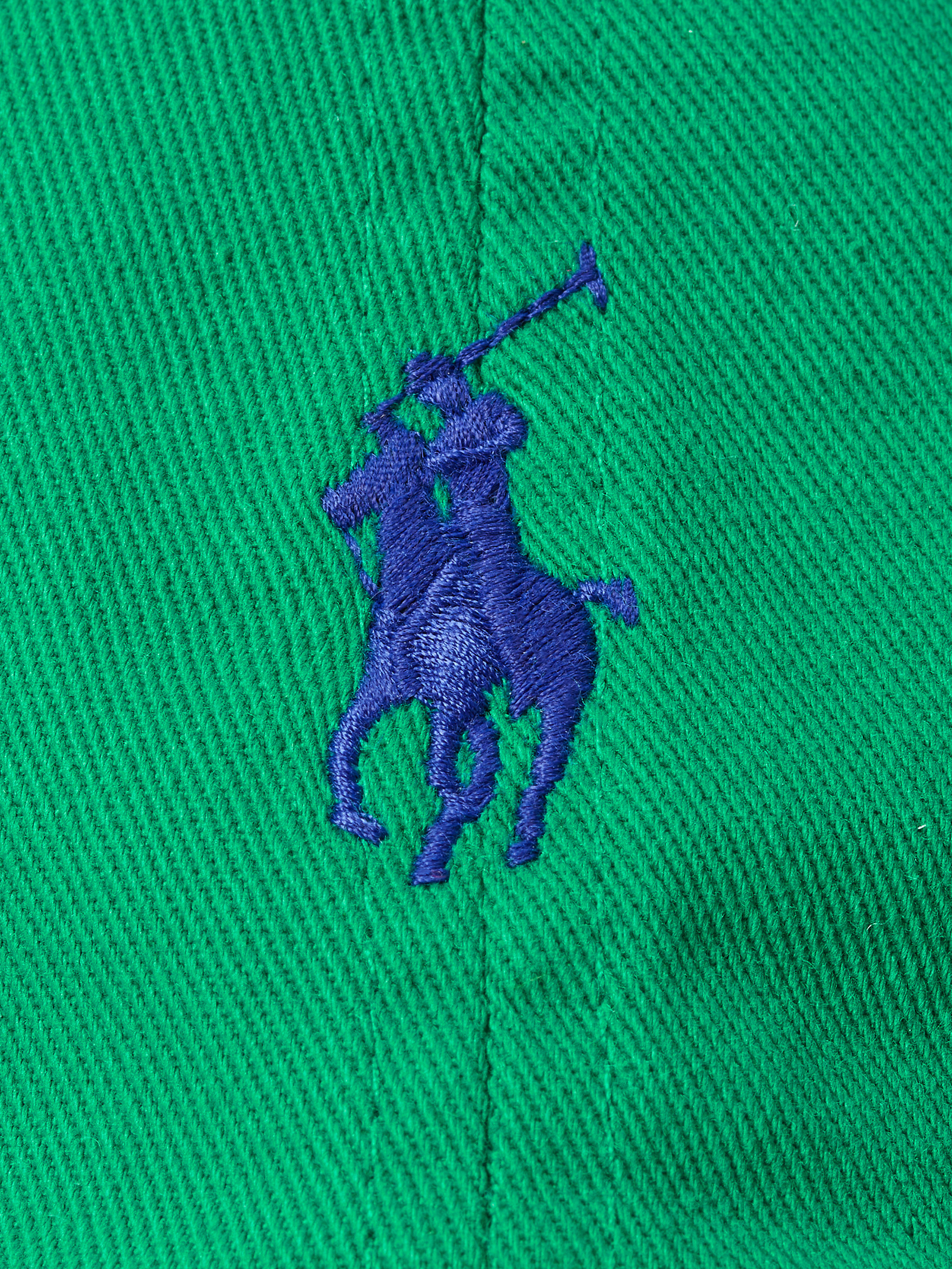 Kup online Polo Ralph Lauren Czapka z daszkiem z czystej bawełny (zielony)