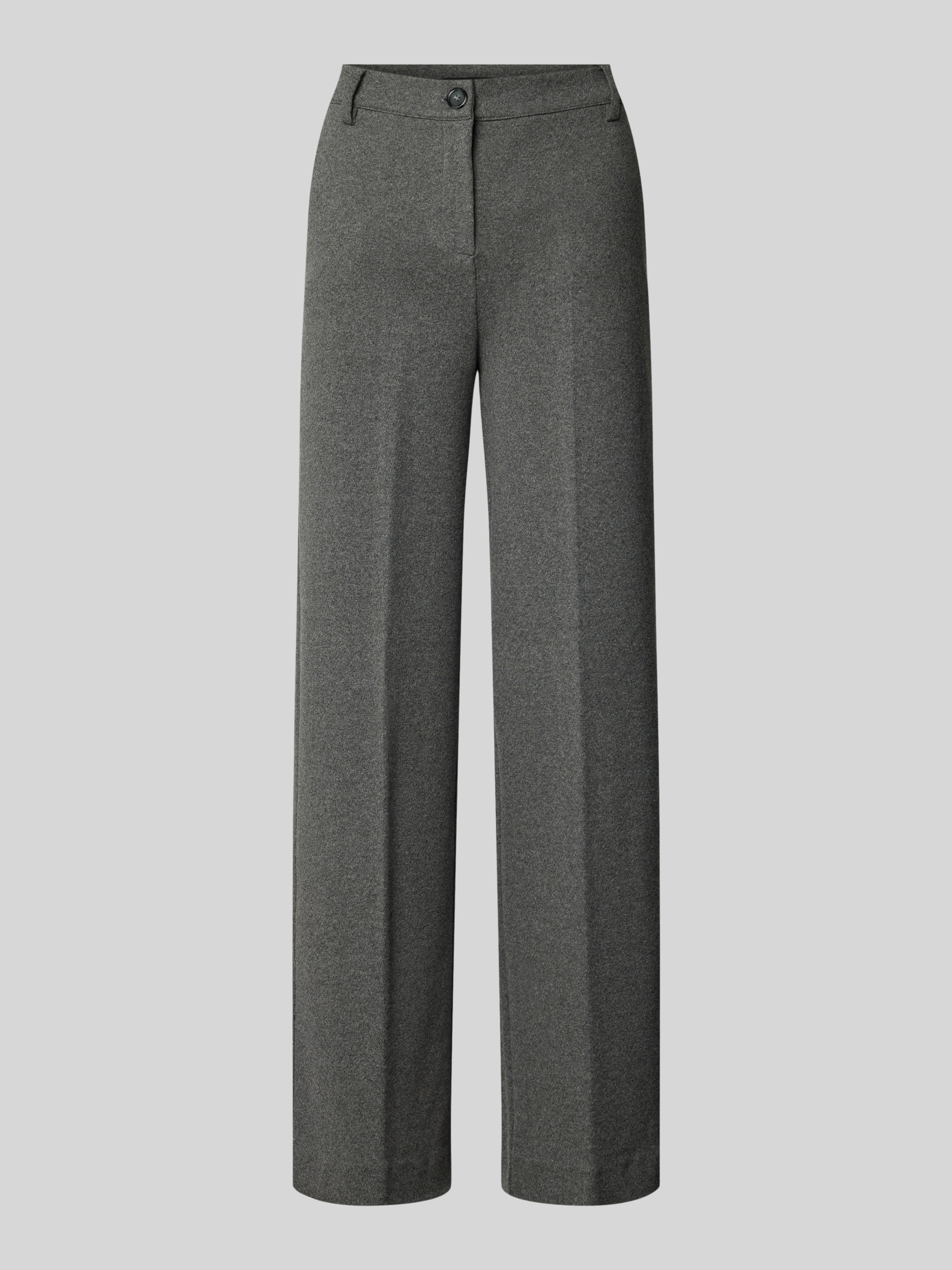 Weekend Max Mara Straight fit stoffen broek met persplooien, model ...