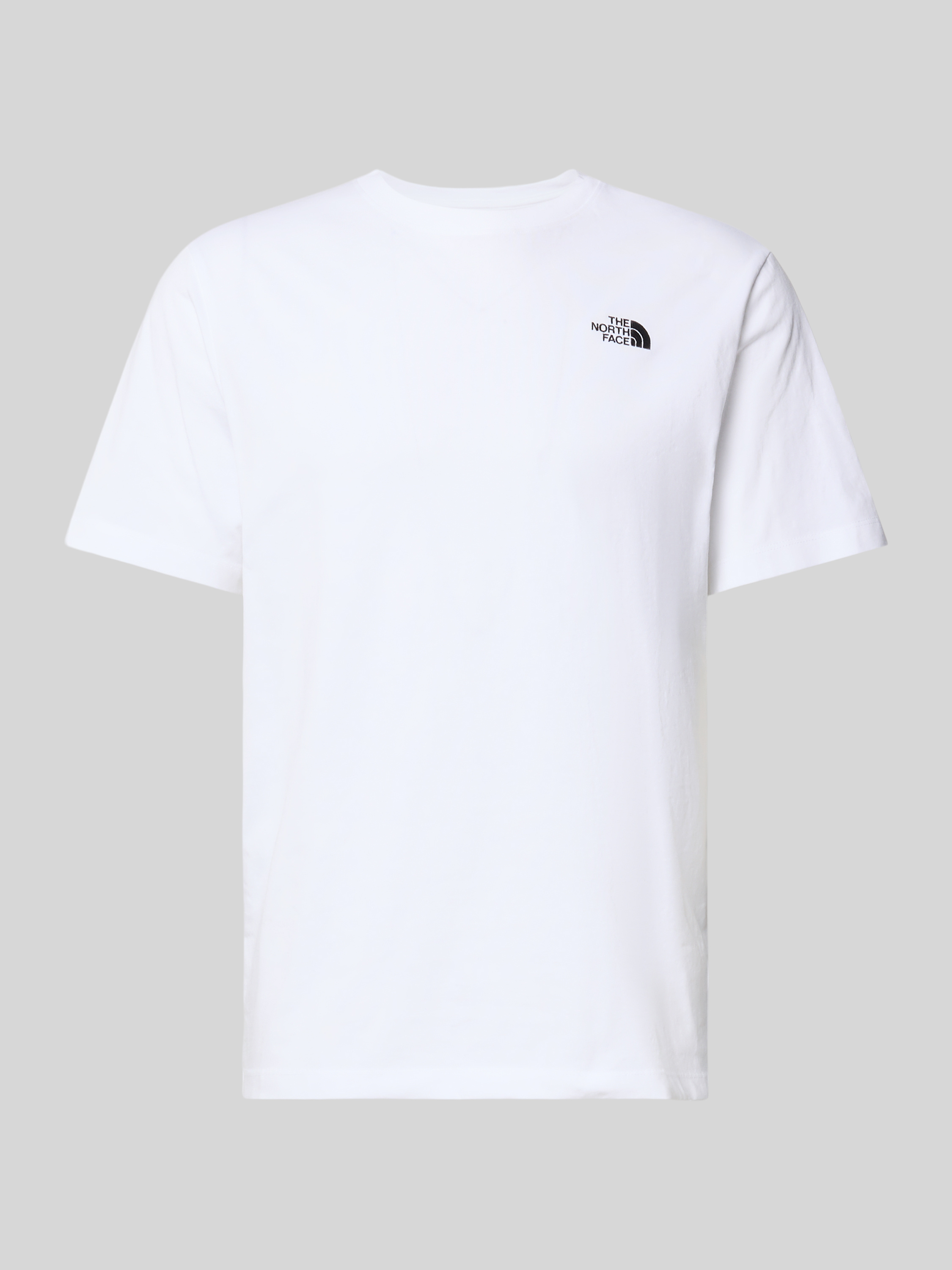 The North Face Regular Fit T-Shirt mit Logo-Stitching (weiss) online kaufen