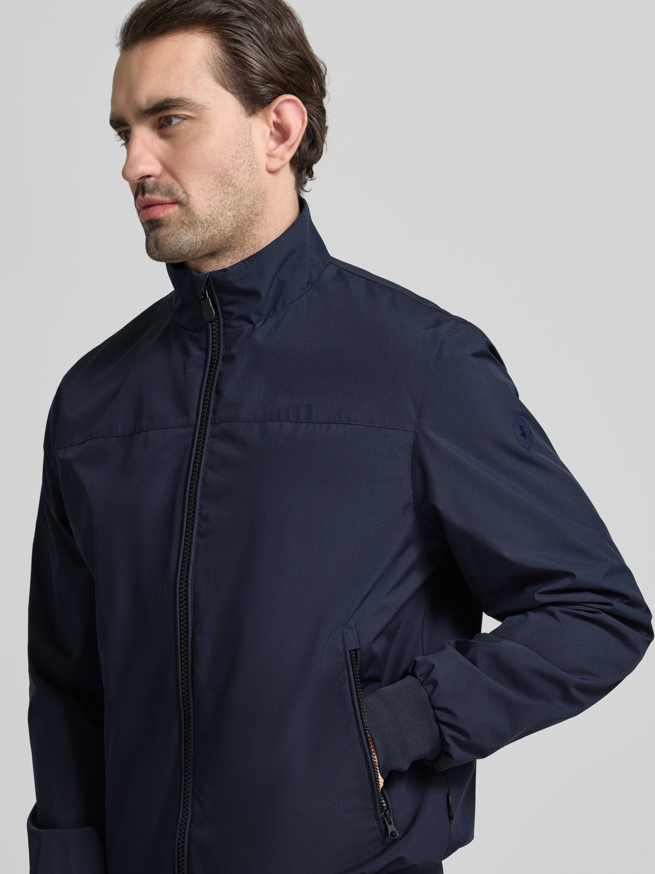 SAVE THE DUCK Regular fit jack met opstaande kraag, model 'Finlay' in ...