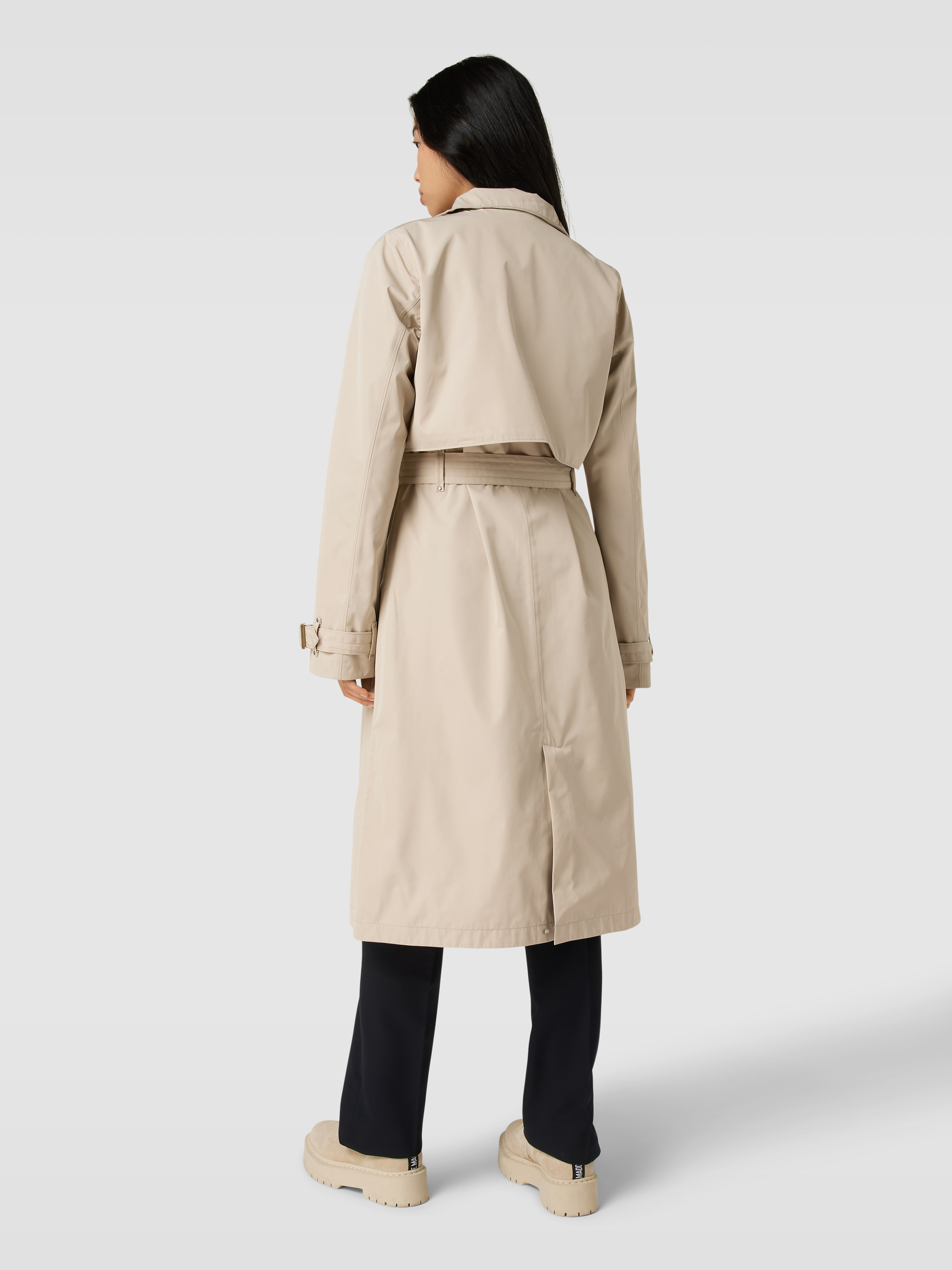 Didriksons Trenchcoat mit Stehkragen Modell 'LOVA' (beige) online kaufen
