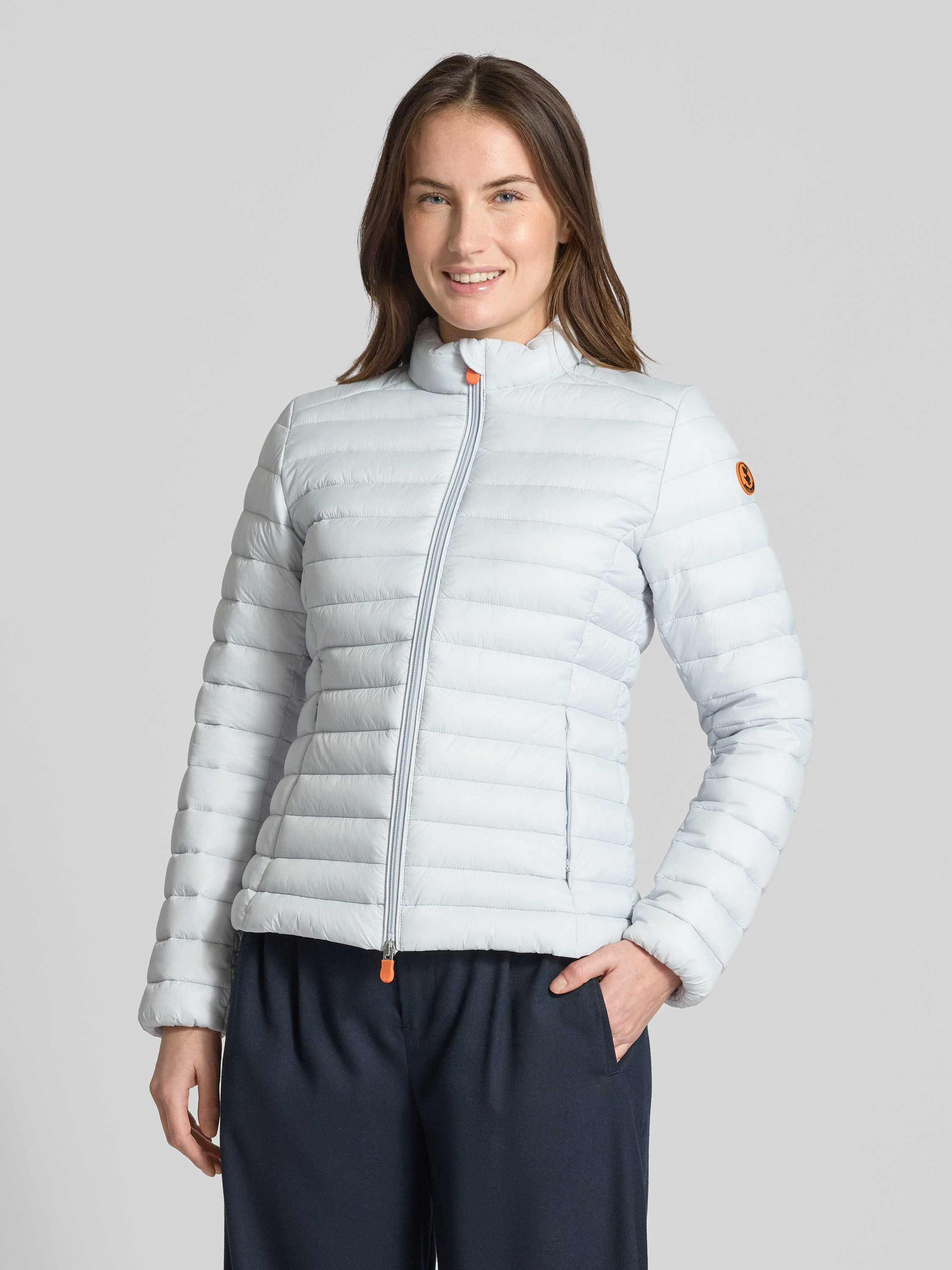 Kup online SAVE THE DUCK Kurtka pikowana o kroju slim fit ze stójką z ...