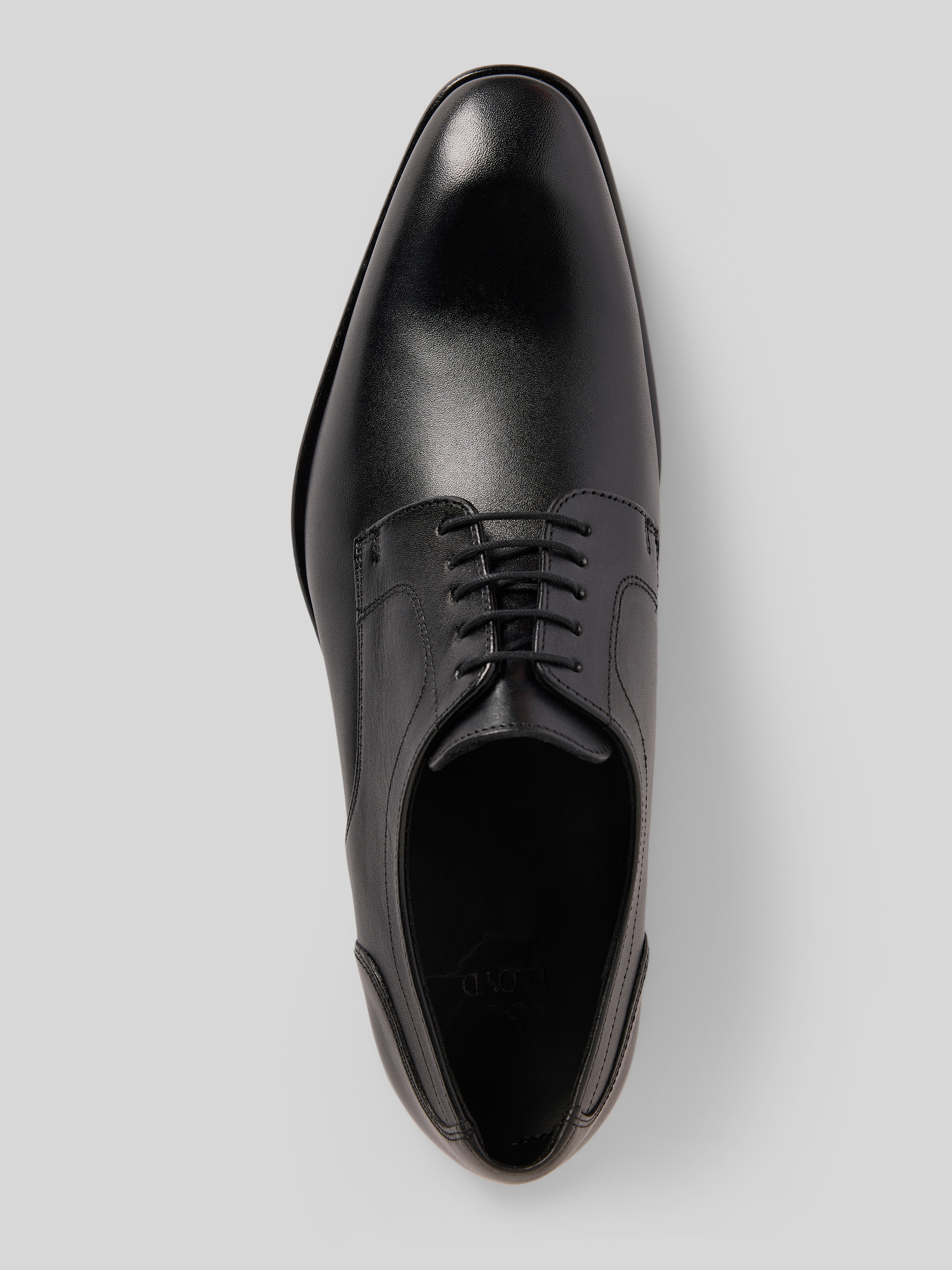 Lloyd Veterschoenen van echt leer, model 'Leno' in zwart online kopen | P&C